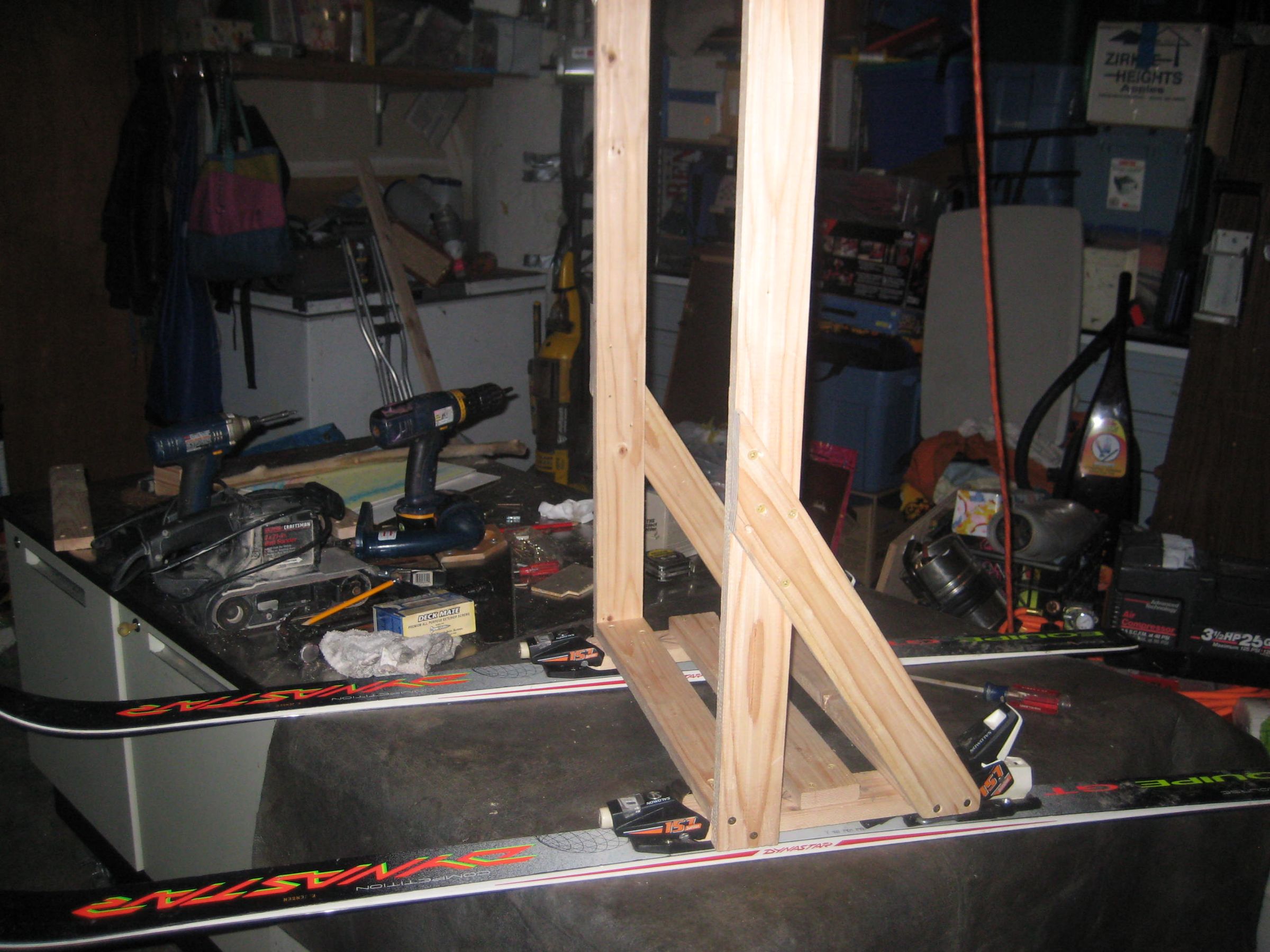 Kicksled Attachment for Downhill Skis : 3 Steps (with Pictures ...