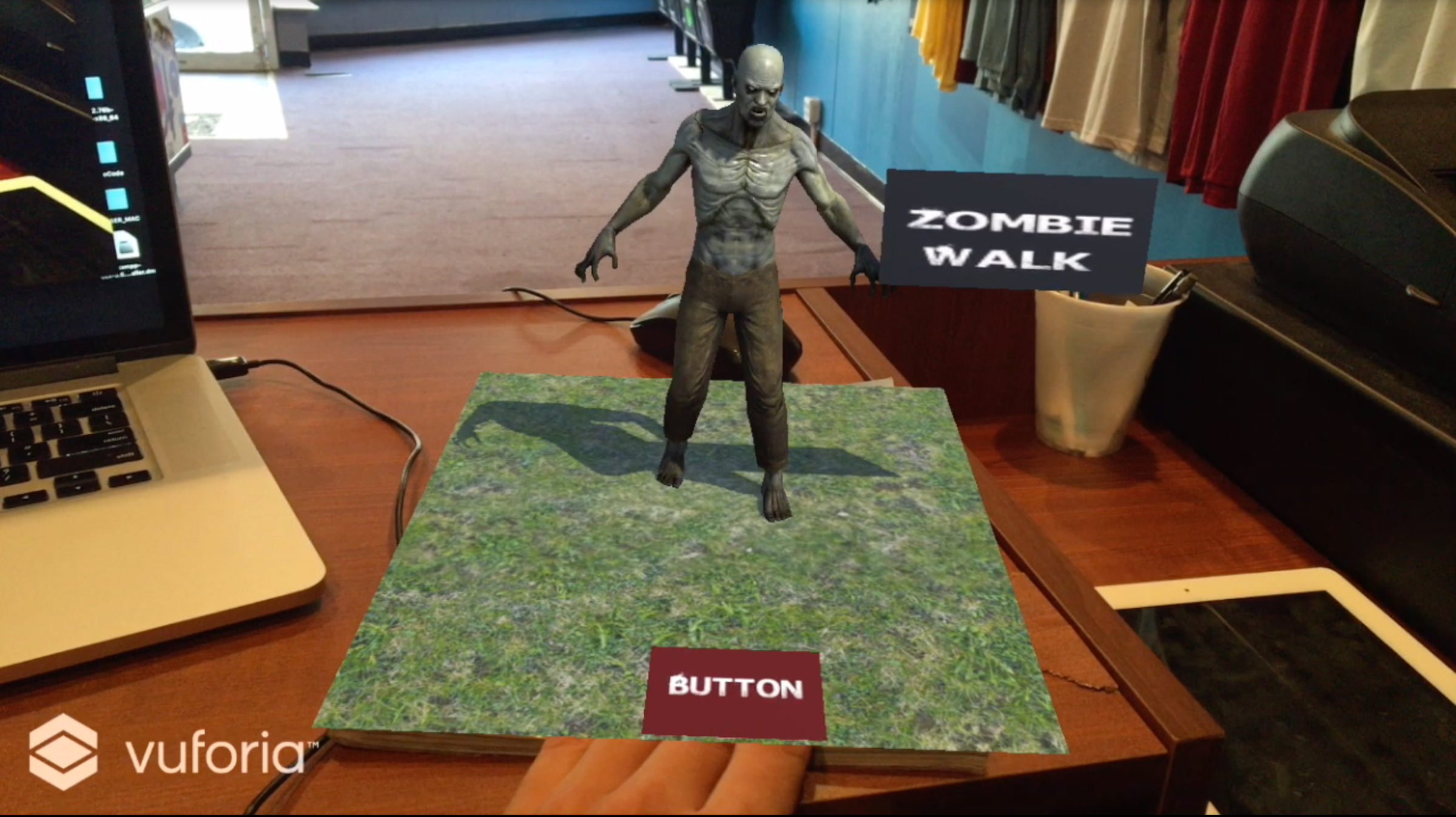 How to Augmented Reality Tutorial: Virtual Buttons : 7 Steps (with ...