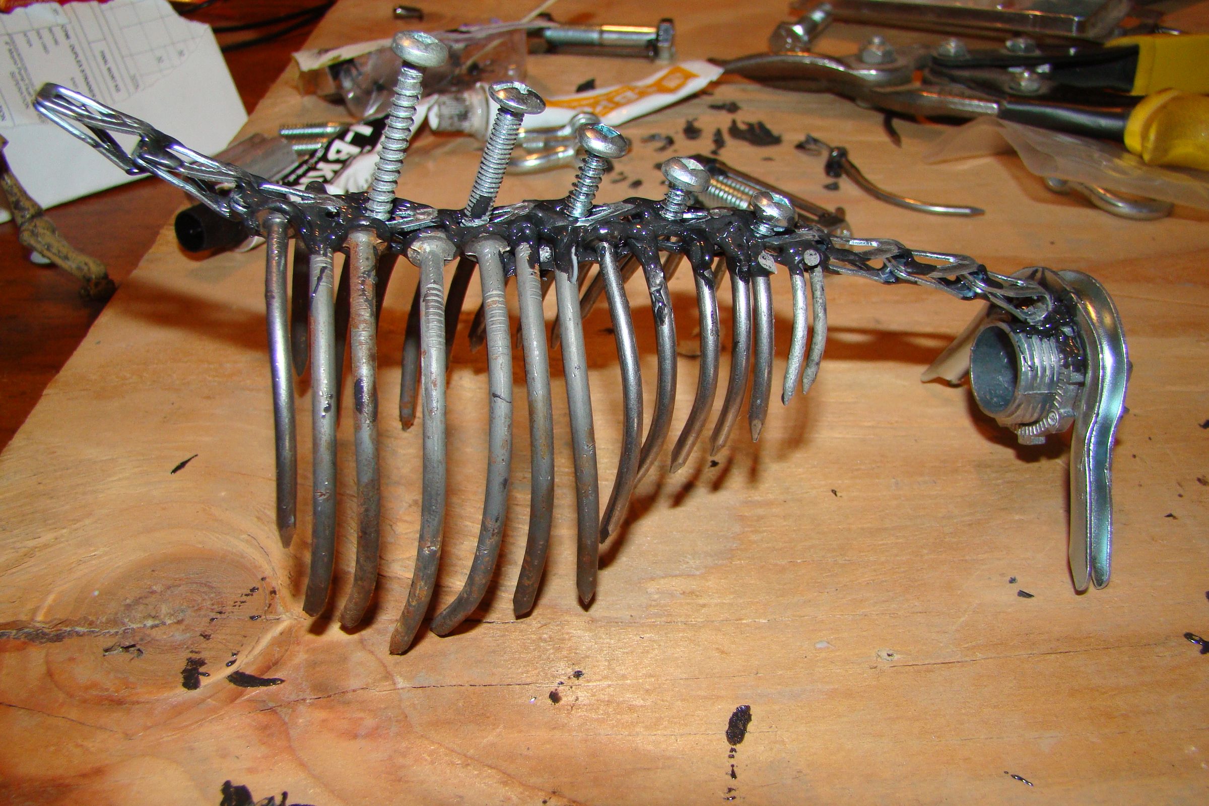 Hardware Mammoth Skeleton : 8 Steps (with Pictures) - Instructables