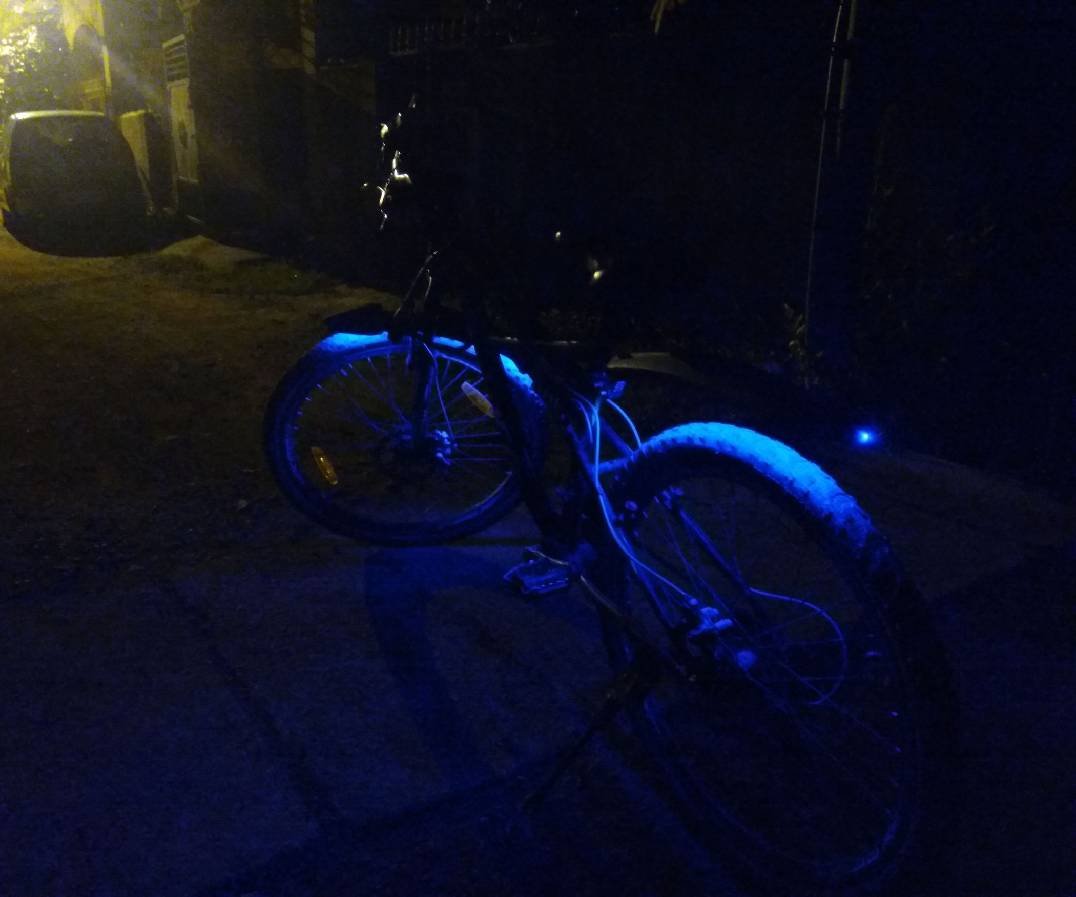 DIY Night Light for Bike (Blue) : 4 Steps - Instructables