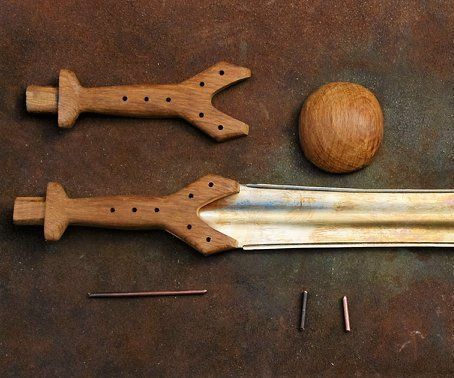 Cast a Celtic Bronze Sword (Beautiful, Authentic Leaf-Shaped Ewart Park ...