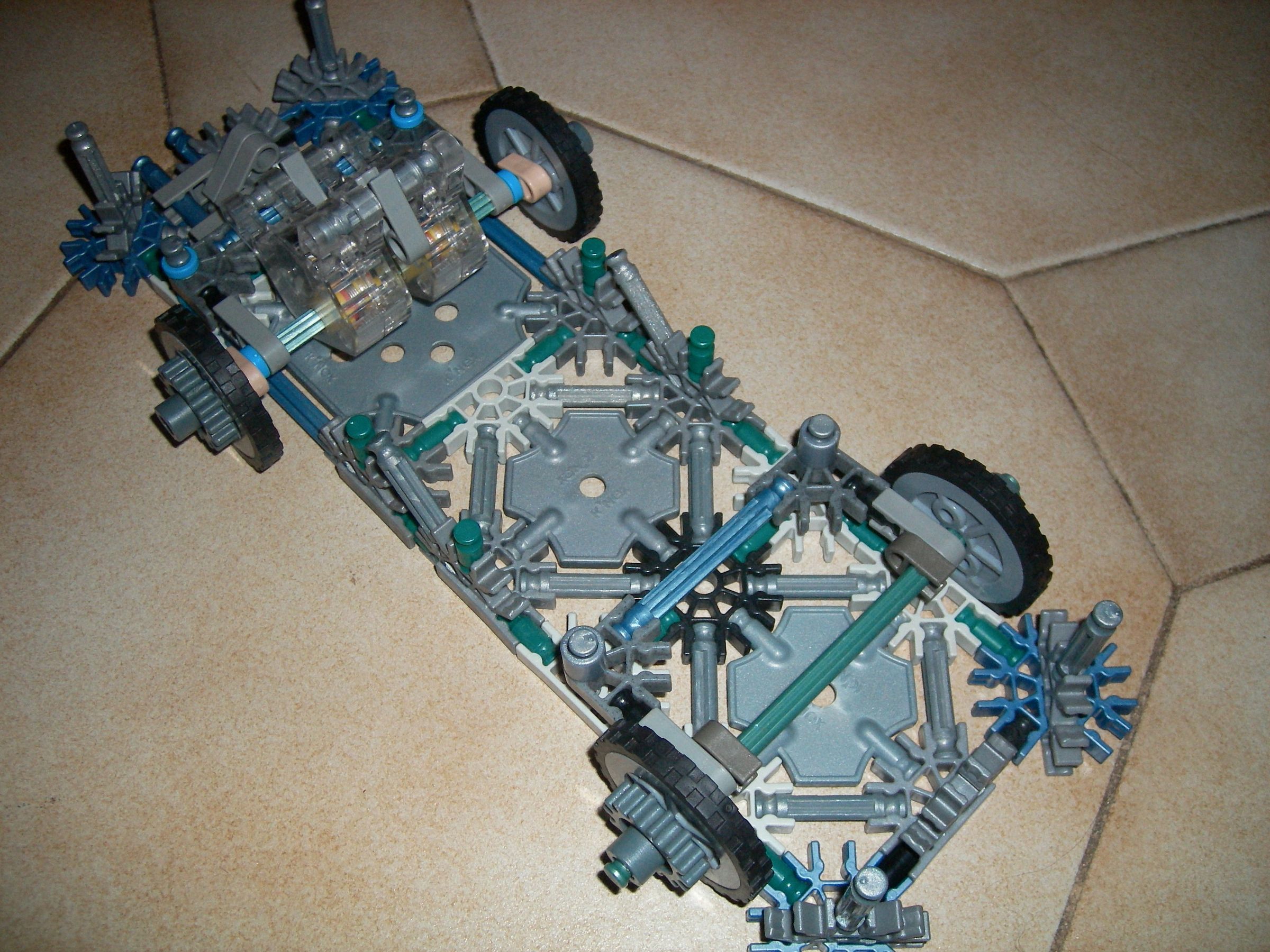 Knex Car With Suspension : 5 Steps - Instructables