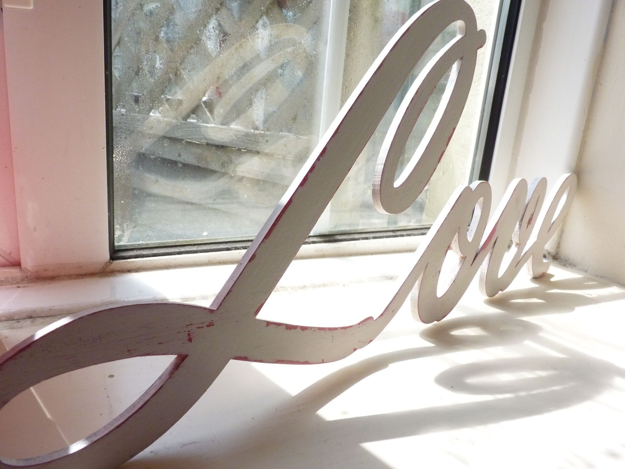 Easy Shabby Chic Letters - Instructables