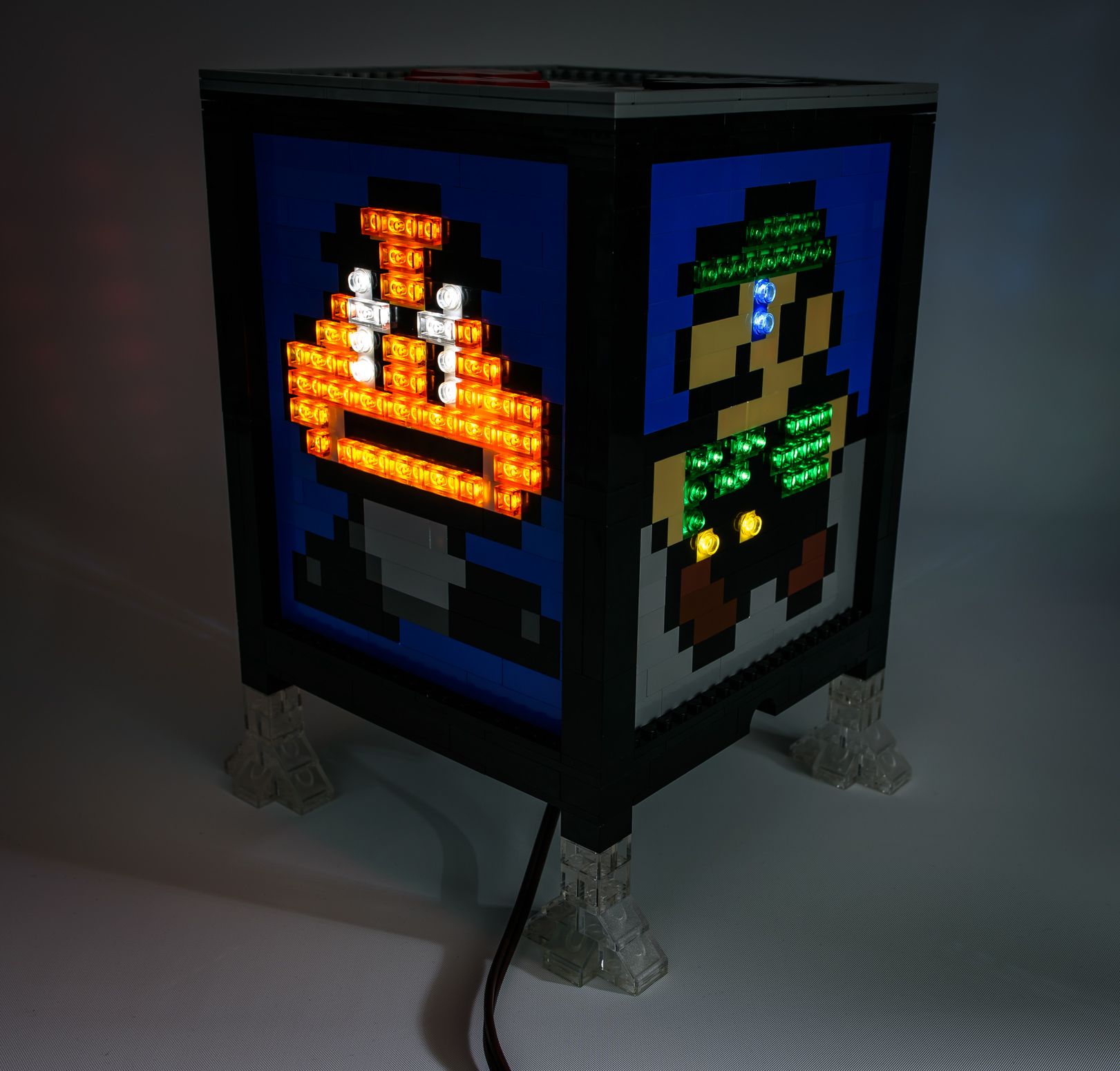 Bedazzled Mosaic LEGO Sprite Lamps : 6 Steps (with Pictures ...