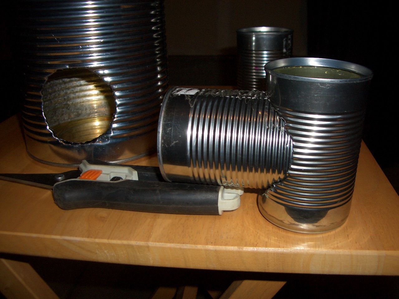 How to Make a Rocket Stove From a #10 Can and 4 Soup Cans : 8 Steps ...