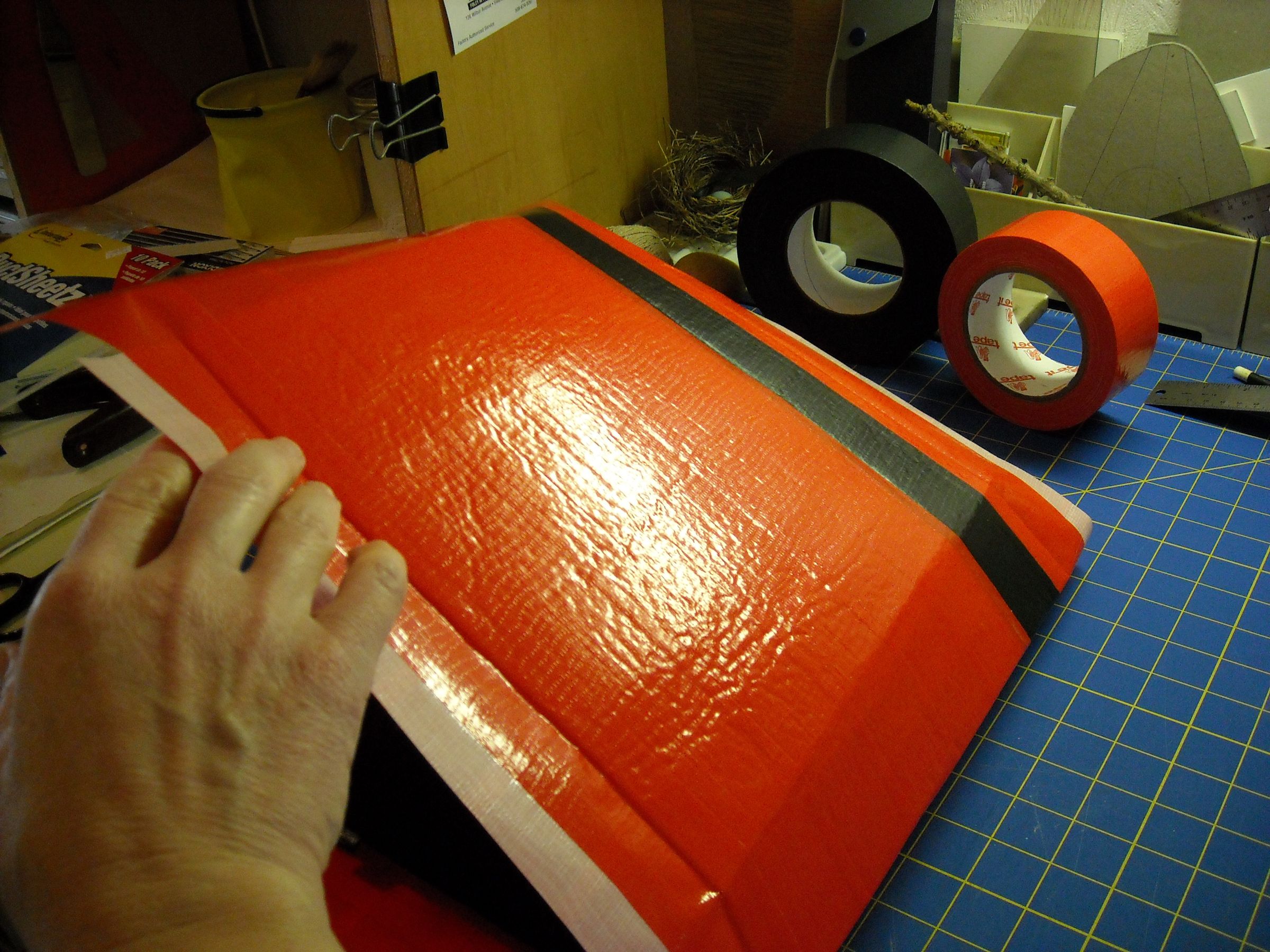 Cushioned Duct Tape Laptop Sleeve : 8 Steps (with Pictures) - Instructables
