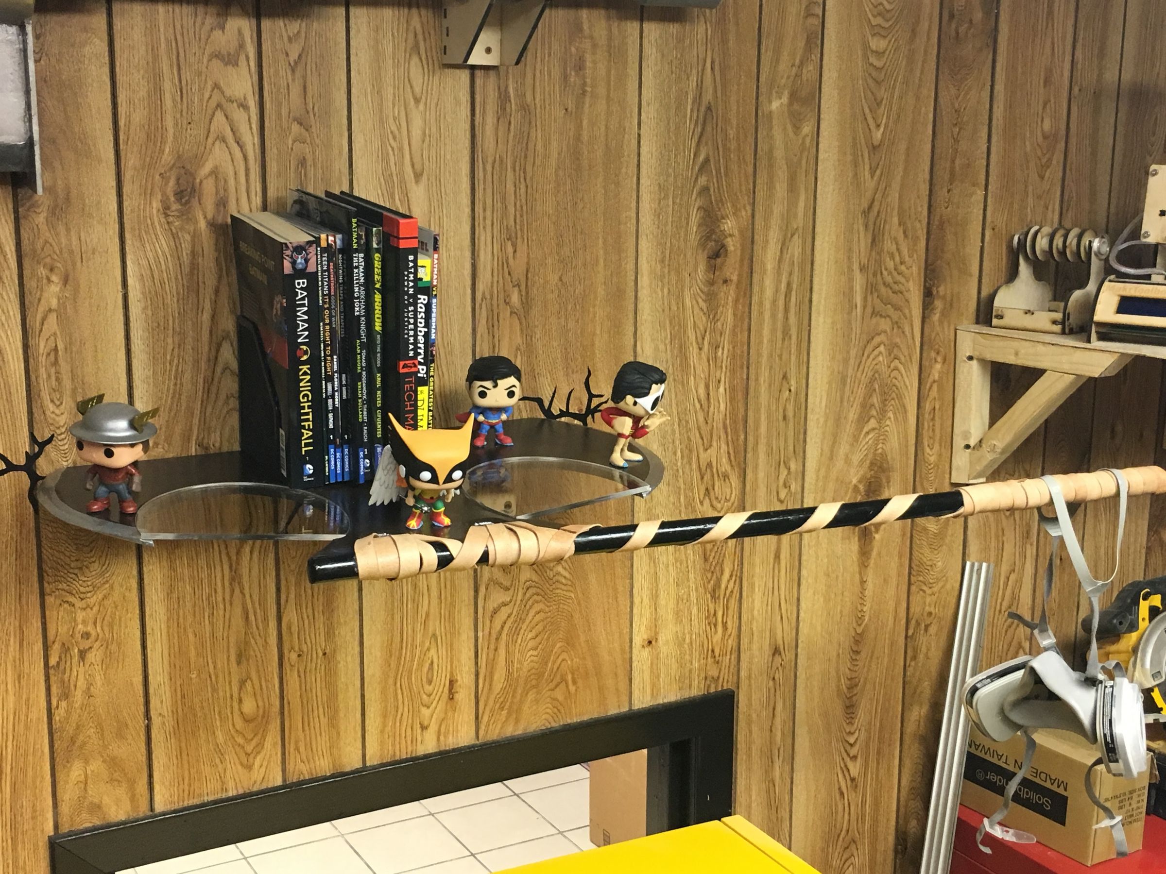 Viking Axe in Wall Floating Shelf : 14 Steps (with Pictures ...