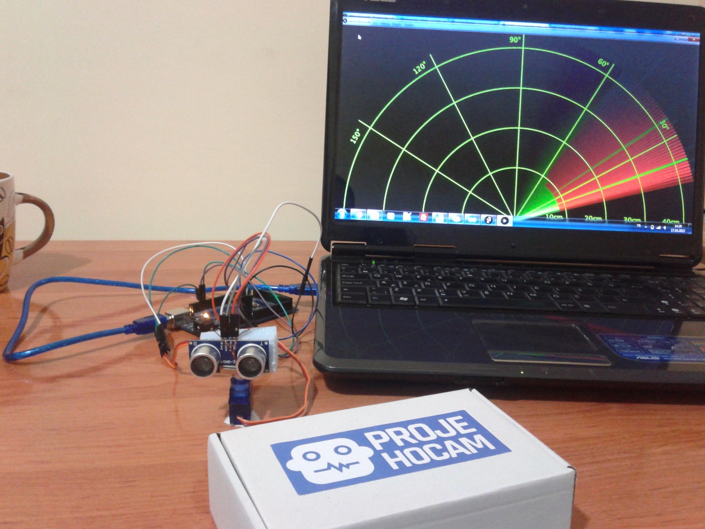 Arduino Ultrasonic Radar Project - Instructables