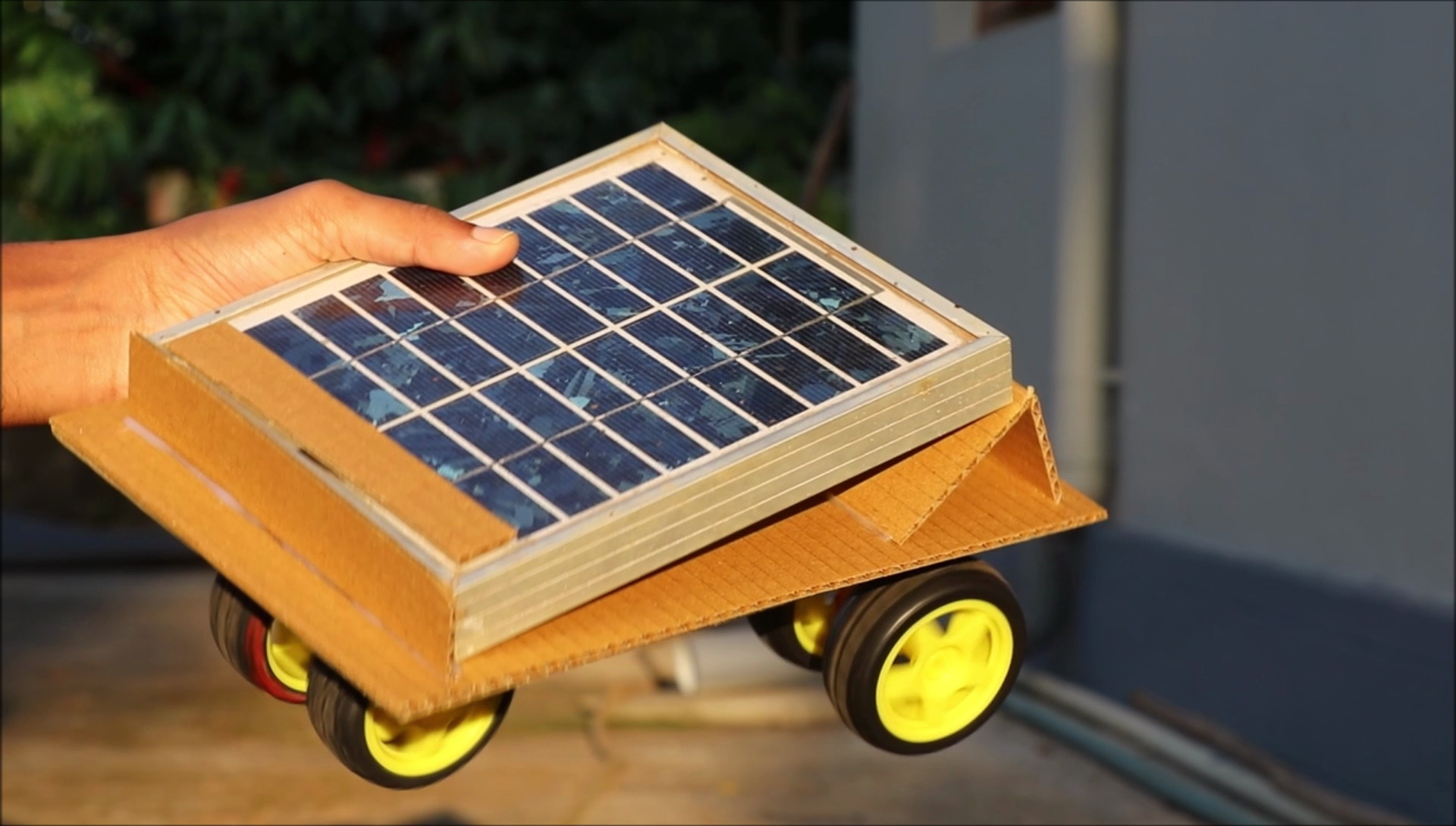 How to Make Solar Powered Car With Powerful Torque in a Very Easy Way ...