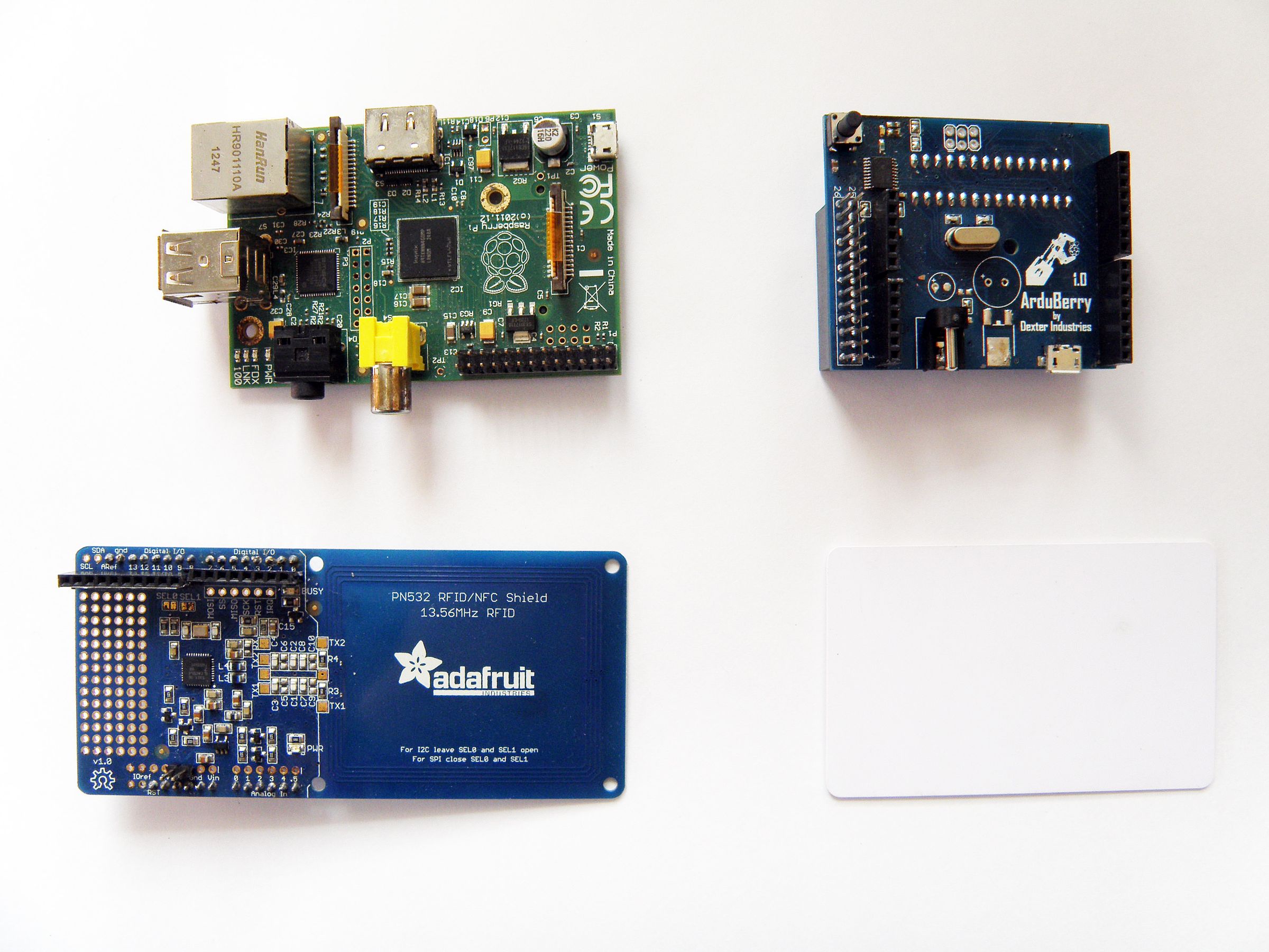 NFC With Raspberry Pi and Arduberry : 9 Steps - Instructables
