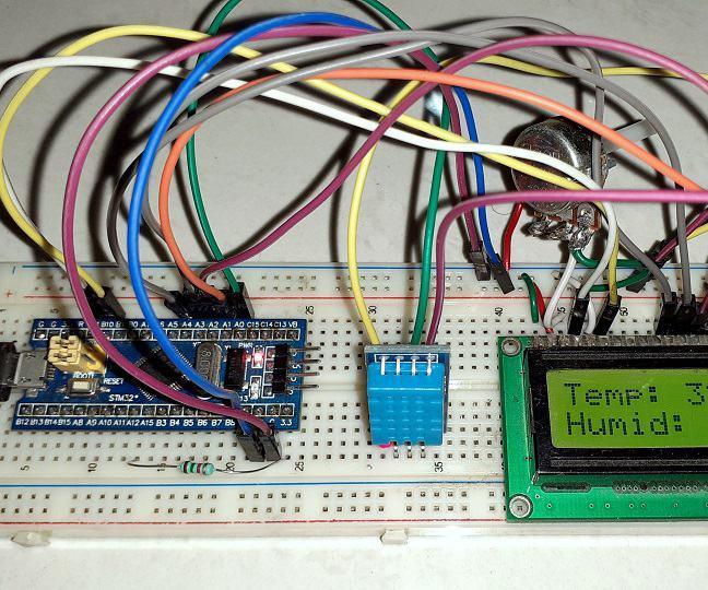Building a Temperature and Humidity Monitoring System With STM32F1 : 6 Steps - Instructables