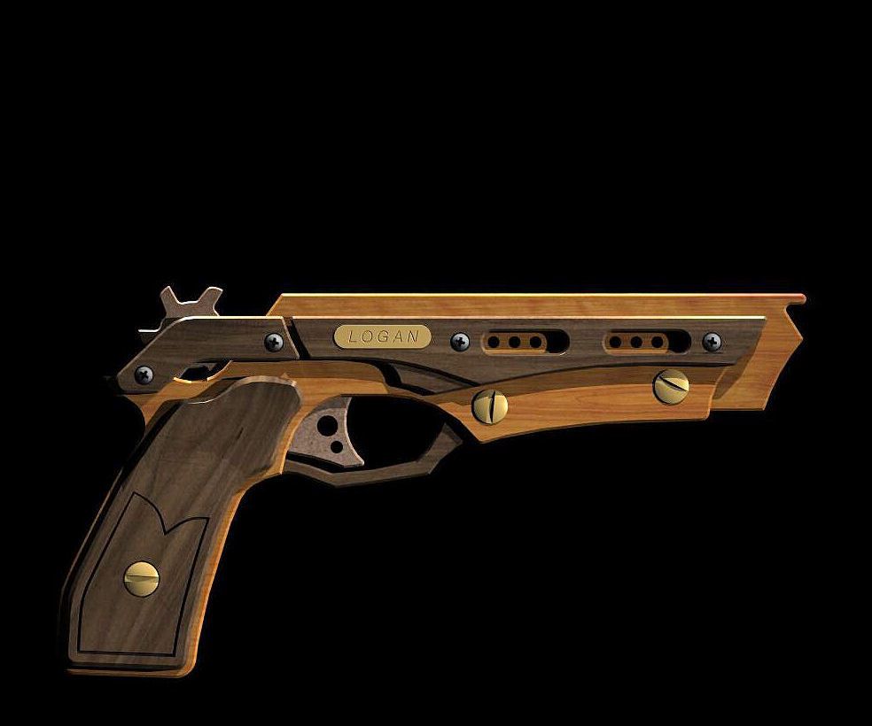 NOT JUST ANOTHER RUBBER BAND GUN : 4 Steps (with Pictures) - Instructables