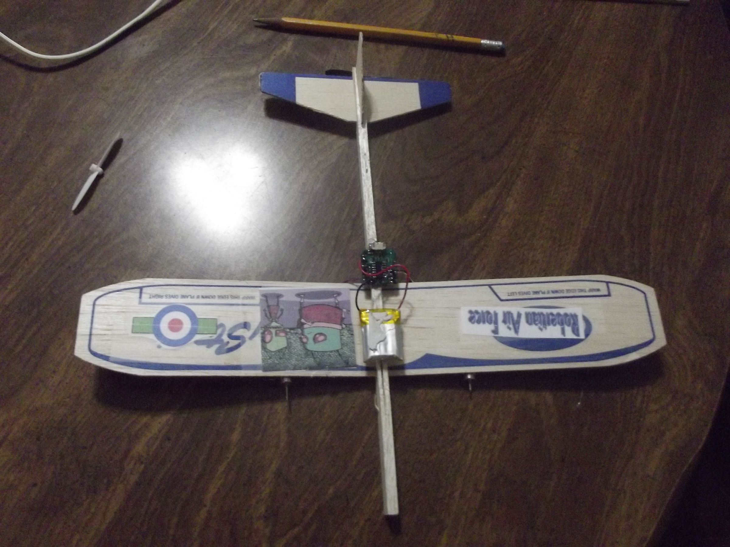 RC Plane Made From a Broken RC Helicopter : 3 Steps - Instructables