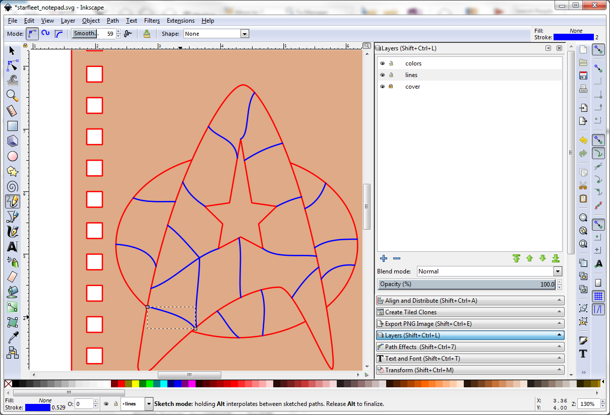Star Trek Stained Glass Notebook : 8 Steps (with Pictures) - Instructables