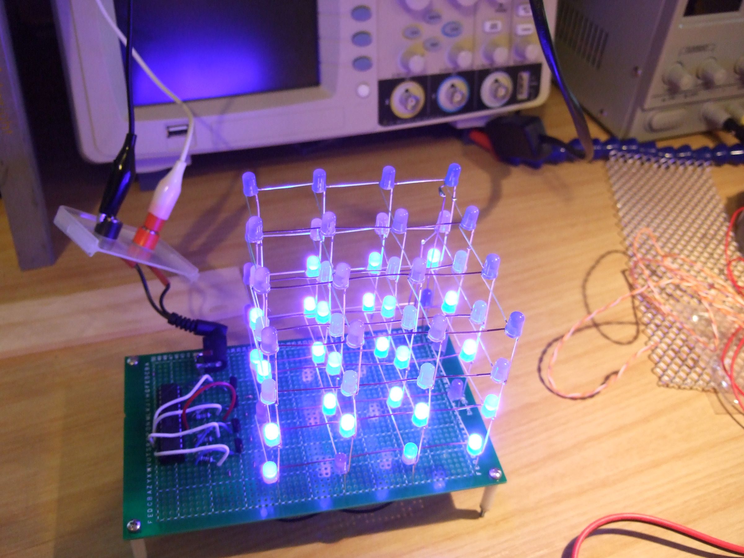The One Chip LED Cube - Instructables
