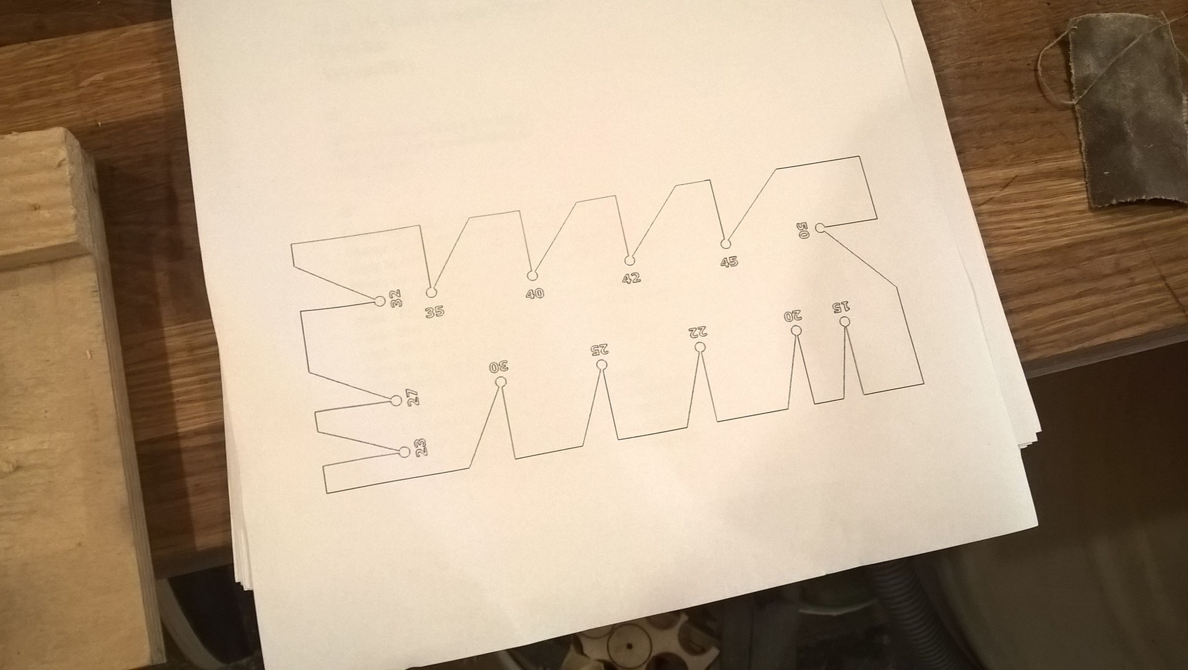 Cheap and Easy Bevel Angle Guide for Woodworking Tools : 4 Steps (with ...