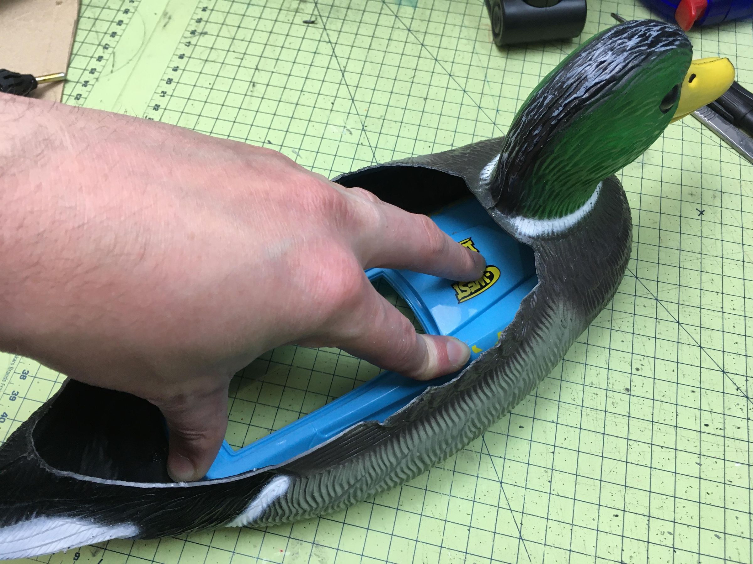 Dave - the Remote Control Duck (An Intro to 'Kit-Bashing') : 25 Steps ...