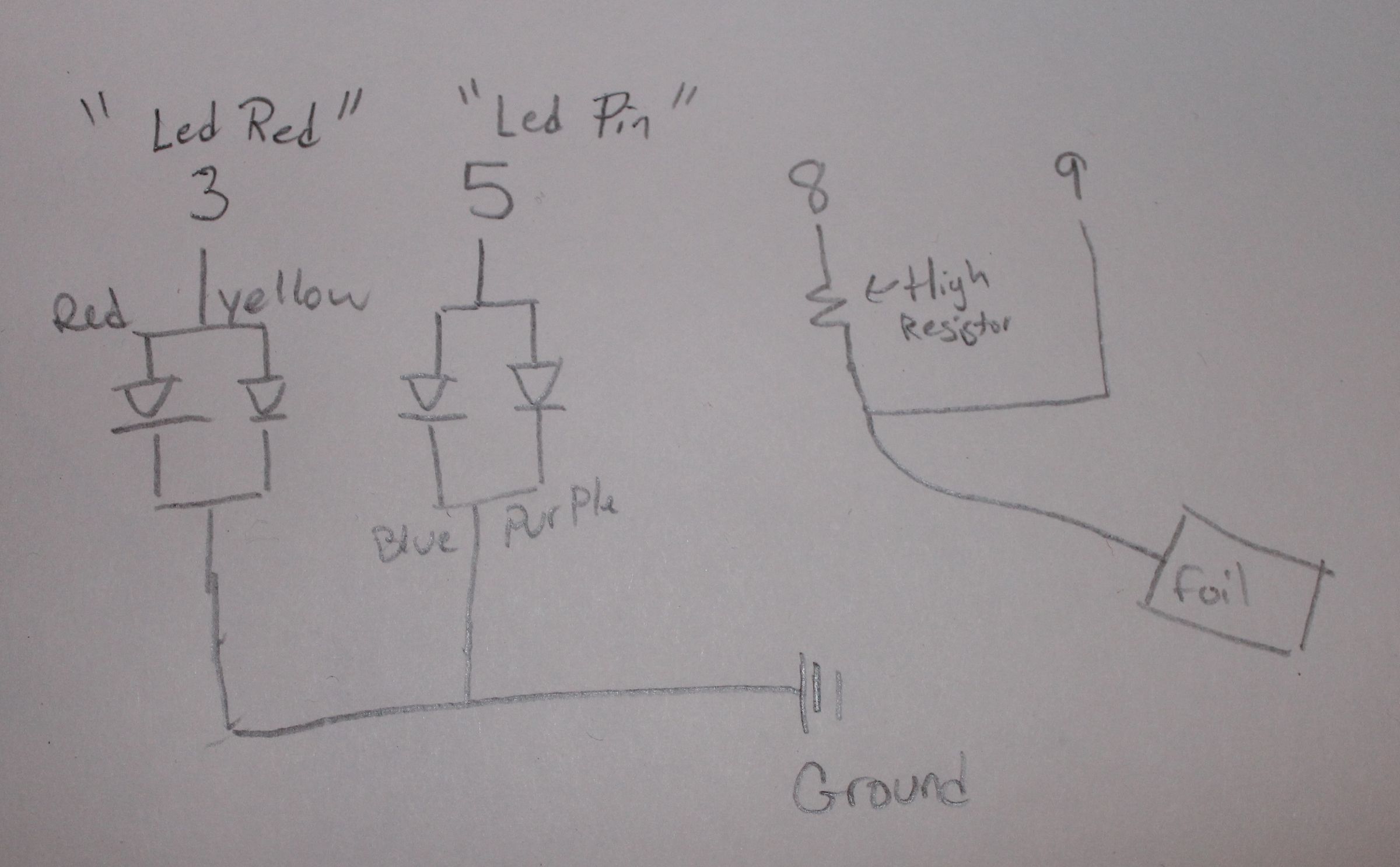 Magic Light (Capacitance Sensor, First Arduino Project) : 3 Steps - Instructables