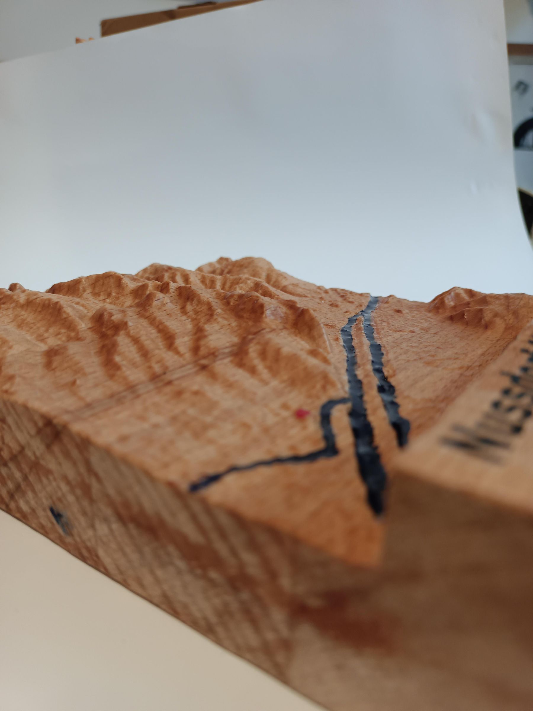 CNC Carved 3D Topography Map : 4 Steps - Instructables