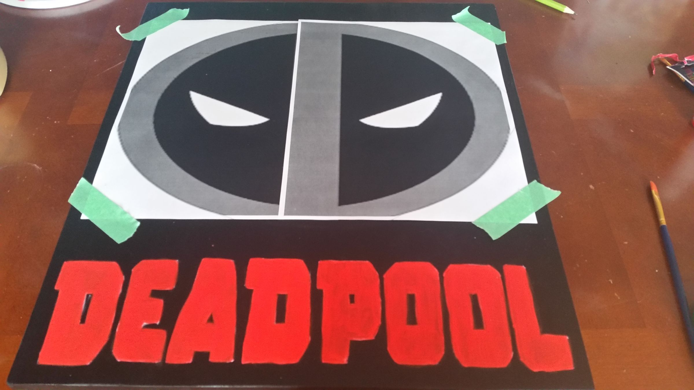 Deadpool Art : 9 Steps (with Pictures) - Instructables