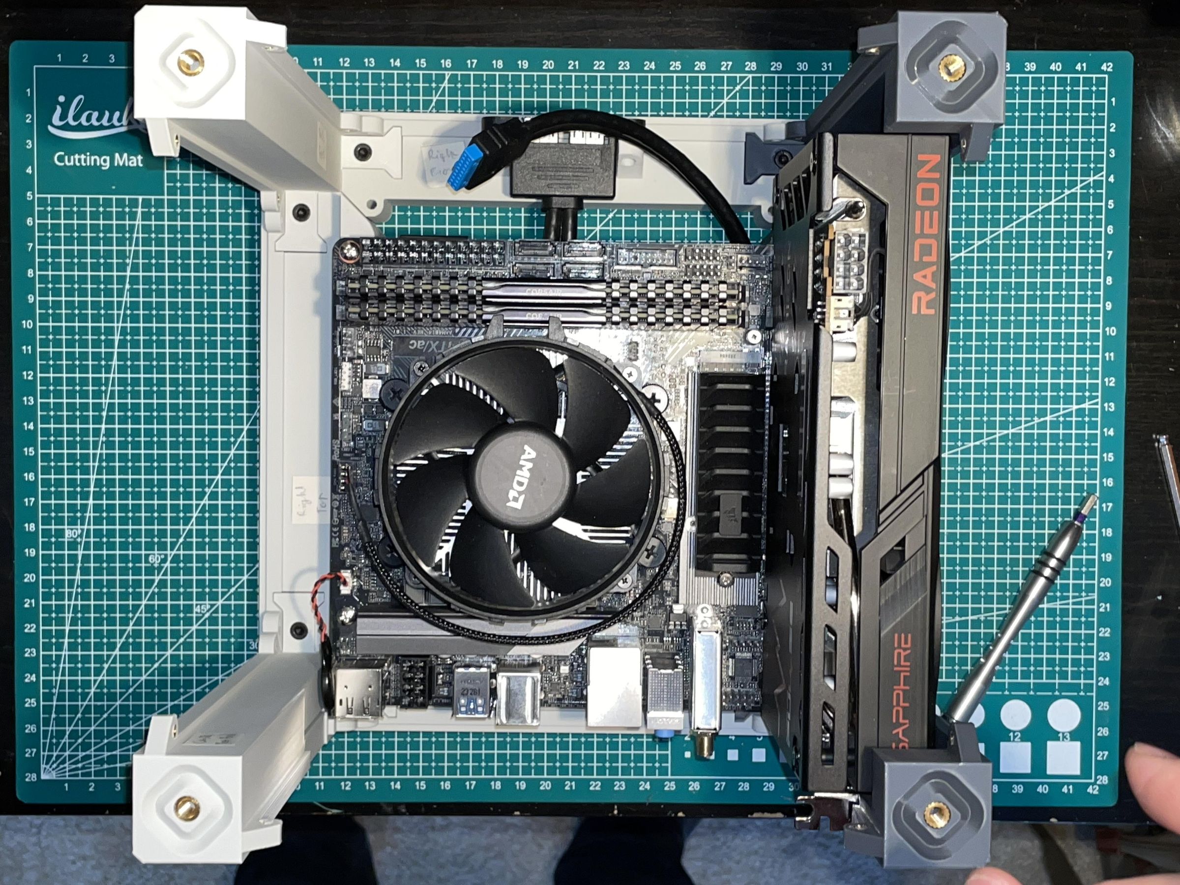 Kubic - a Printable ITX PC Case With a Handle : 18 Steps (with Pictures ...