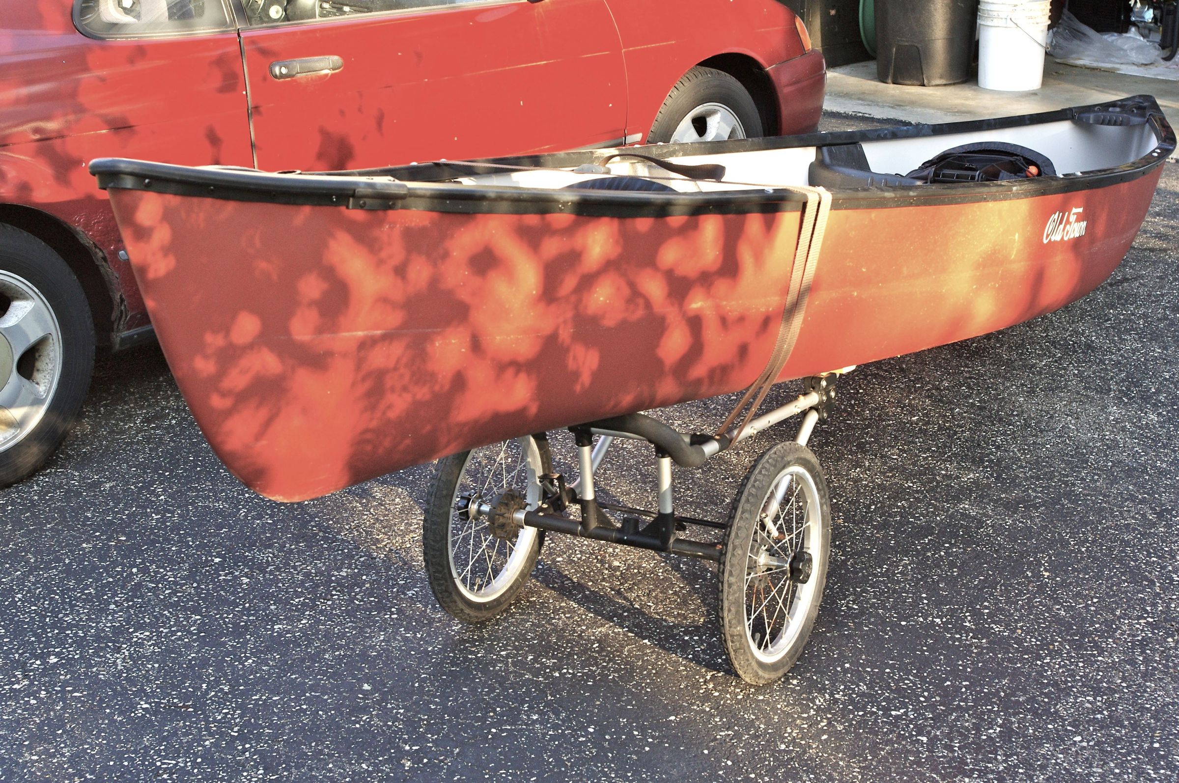 Canoe/Kayak Caddy Mod From a Jogging Stroller : 9 Steps (with Pictures ...