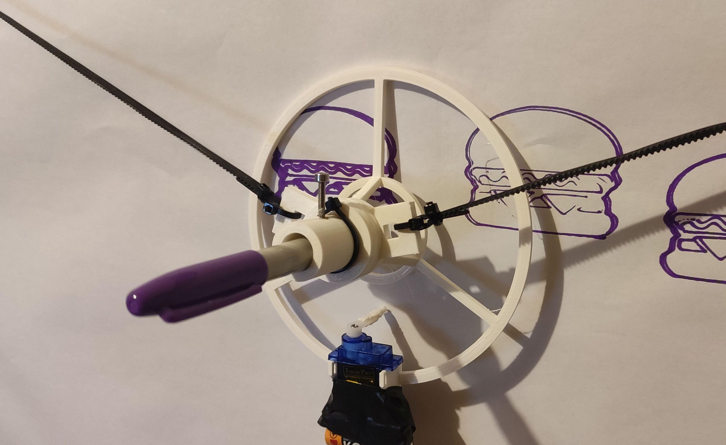 Polargraph Wall Draw Bot 2023 : 5 Steps (with Pictures) - Instructables