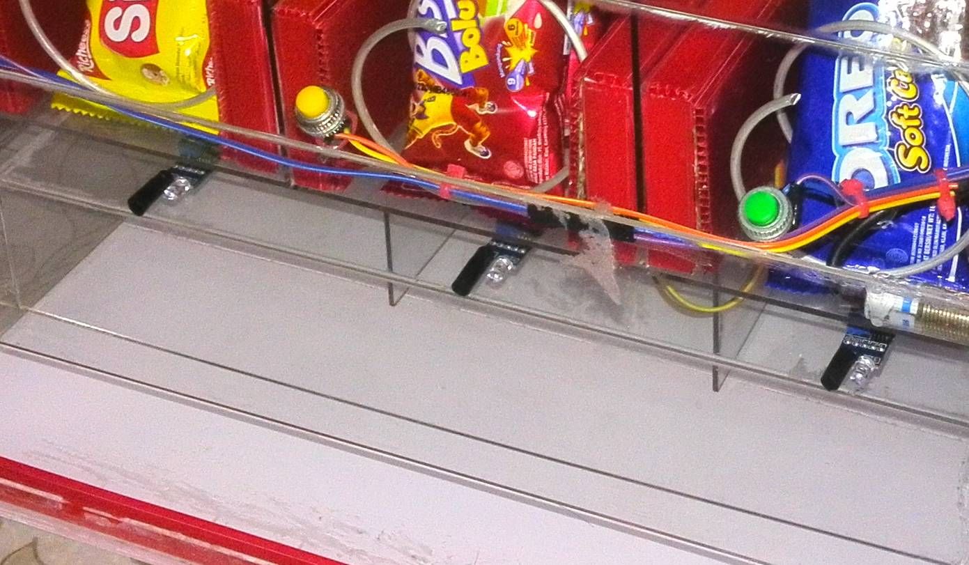 Snacks Vending Machine Powered by Arduino : 10 Steps (with Pictures ...