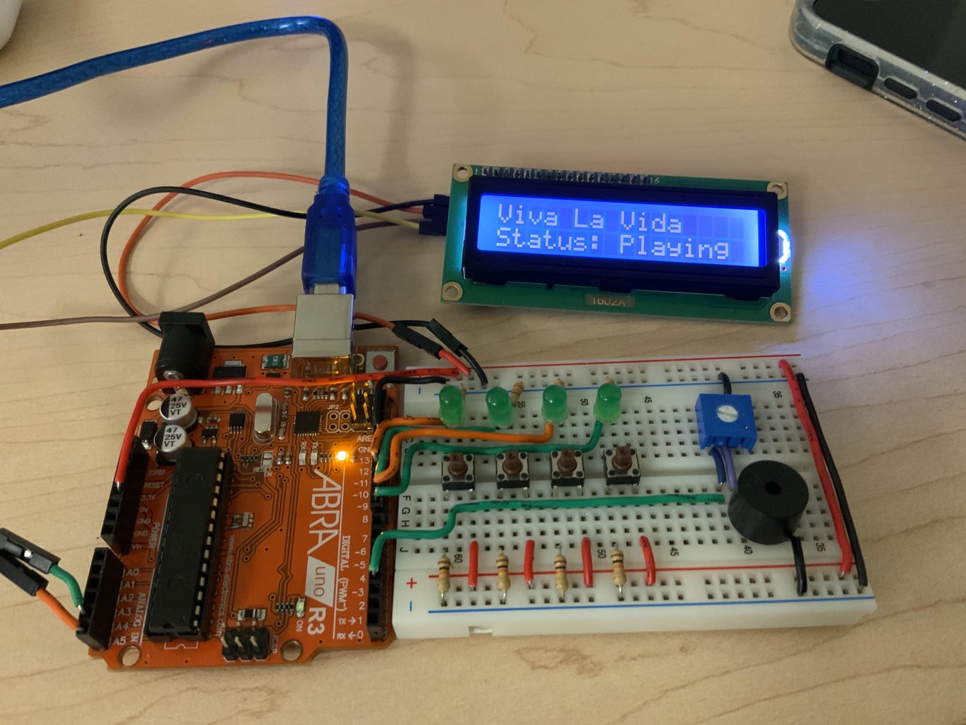 Arduino Music Player With Skip Mute And Rewind 9 Steps