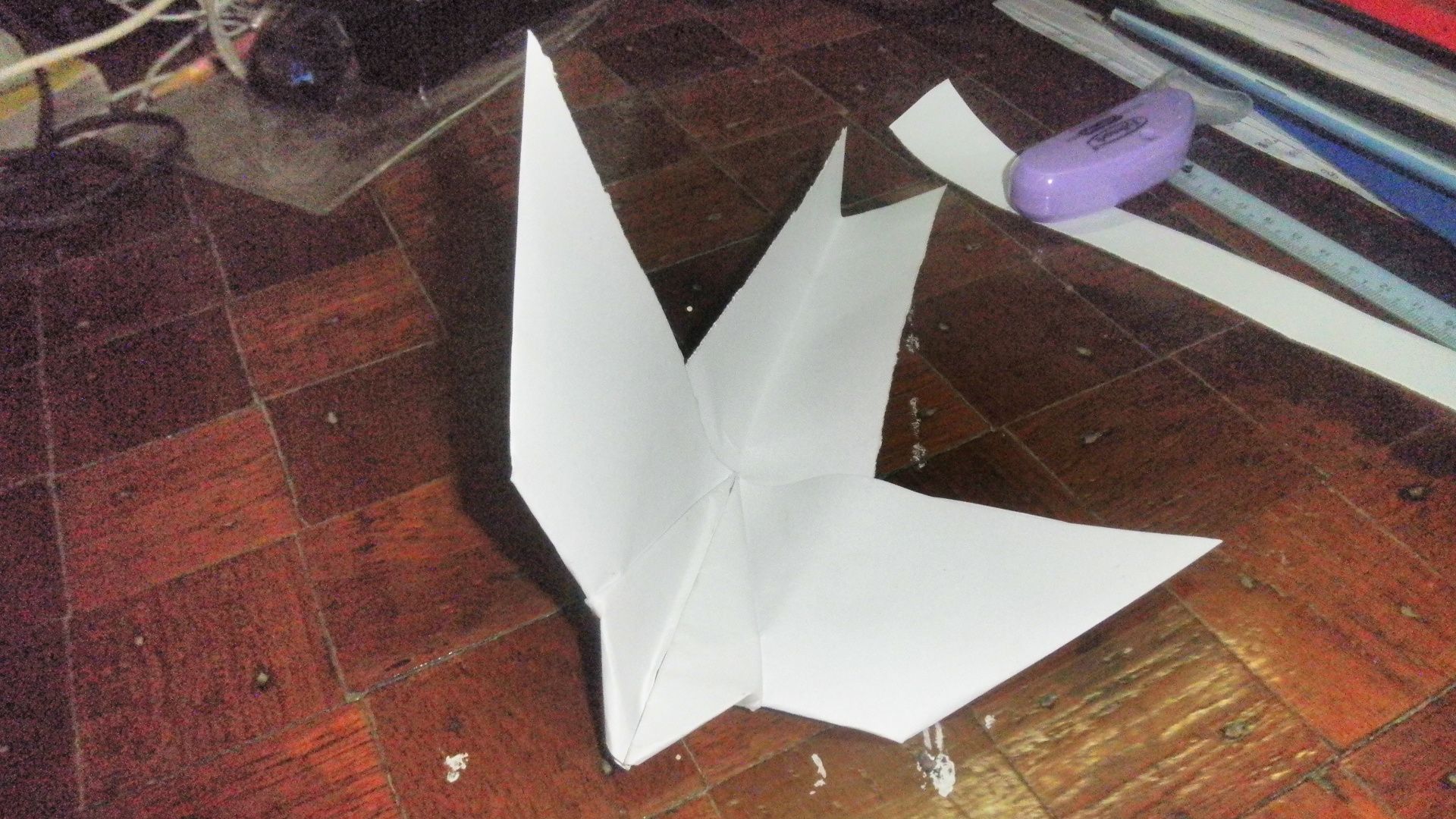 Paper Glider/Plane, the Mighty Falcon : 6 Steps - Instructables