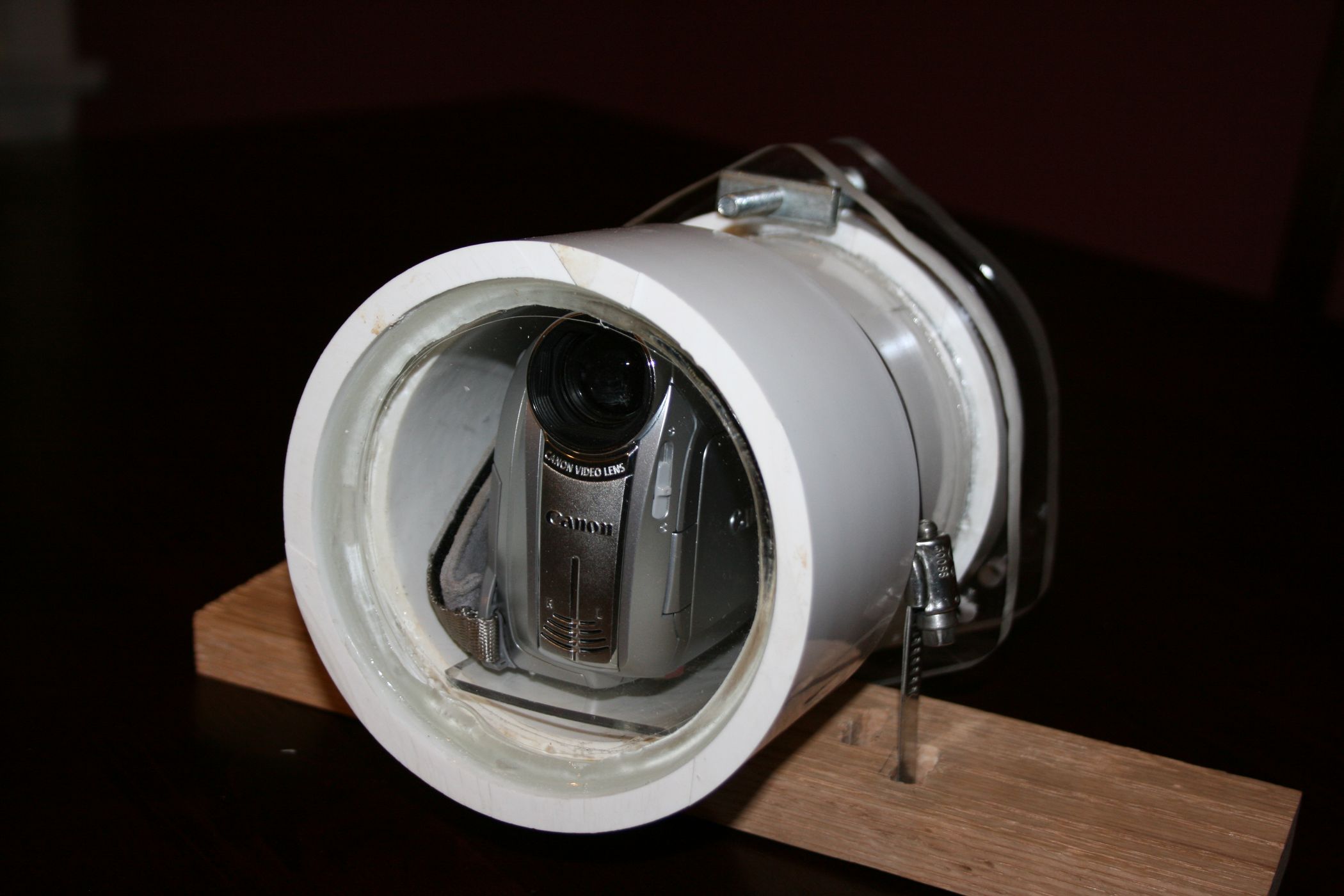 Underwater Camera Housing for Small Video Camera : 7 Steps (with ...