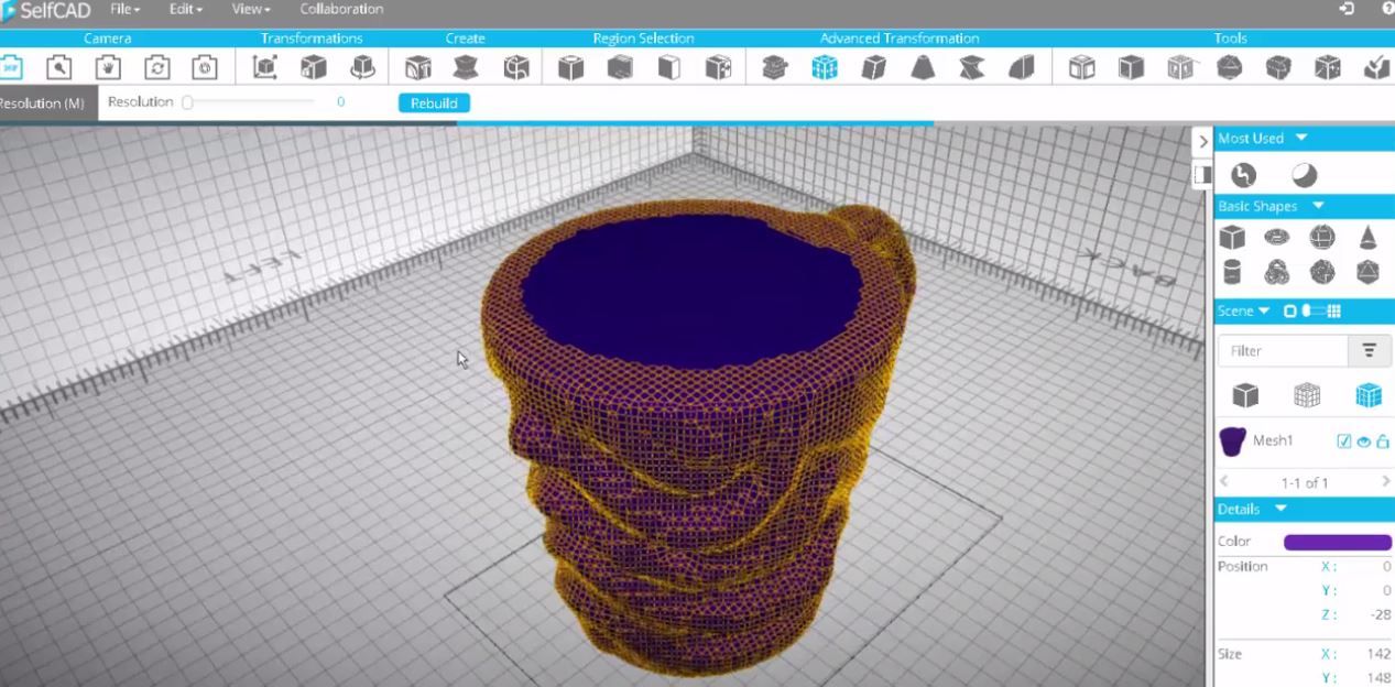 Modeling a Mug in SelfCAD : 3 Steps - Instructables