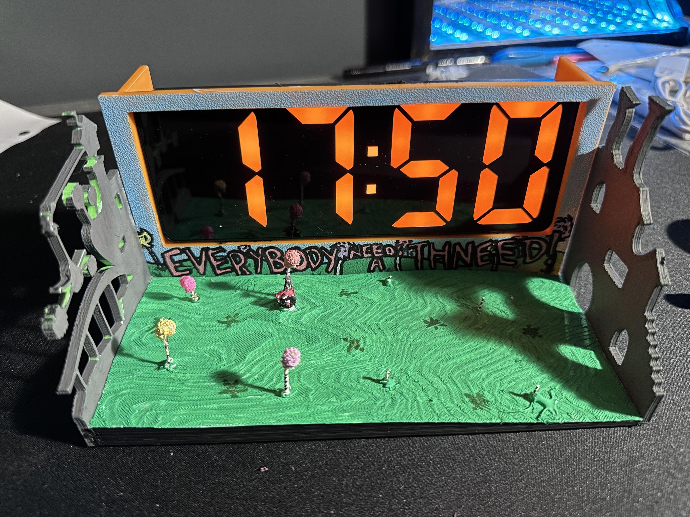 Time for a Thneed - Diorama Clock Inspired by Dr. Seuss' the Lorax : 9 ...