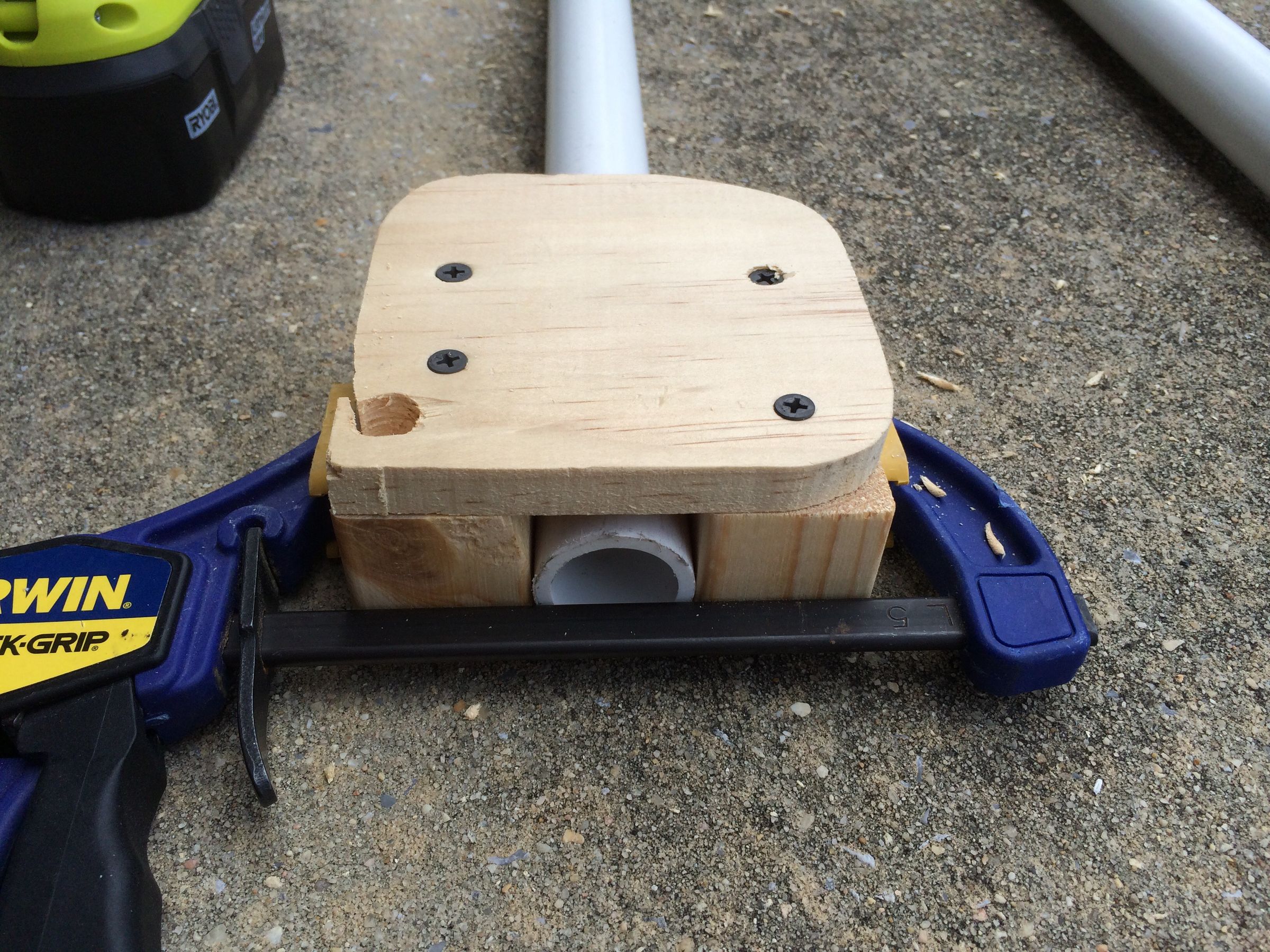 Tarp and PVC Canopy Lean-to Workspace : 12 Steps - Instructables