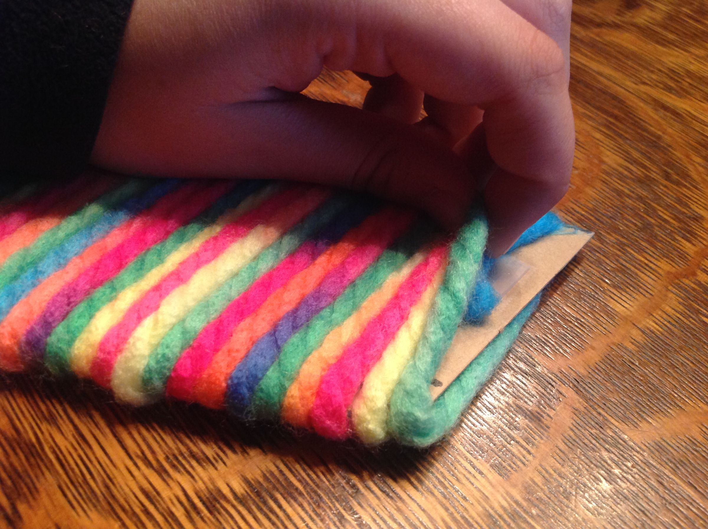Cardboard + Yarn Letter : 7 Steps - Instructables