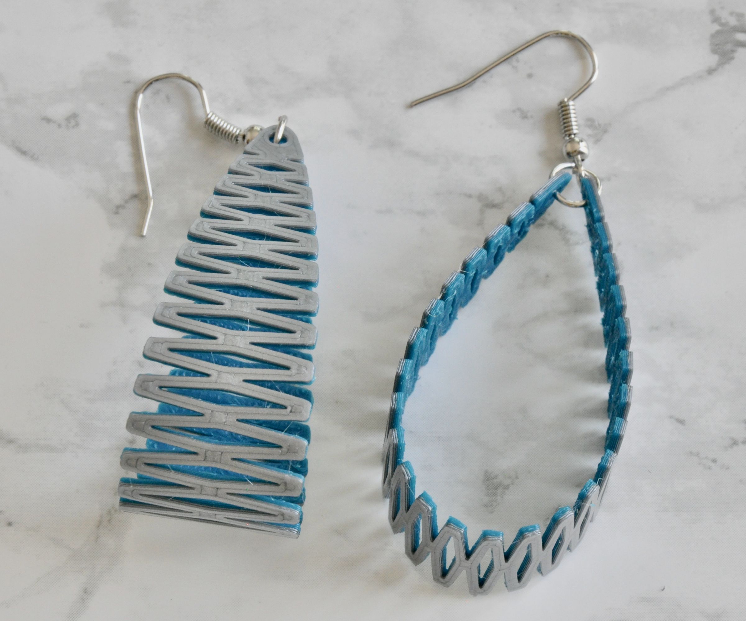 Living Hinge Earrings - 3D Print : 7 Steps (with Pictures) - Instructables