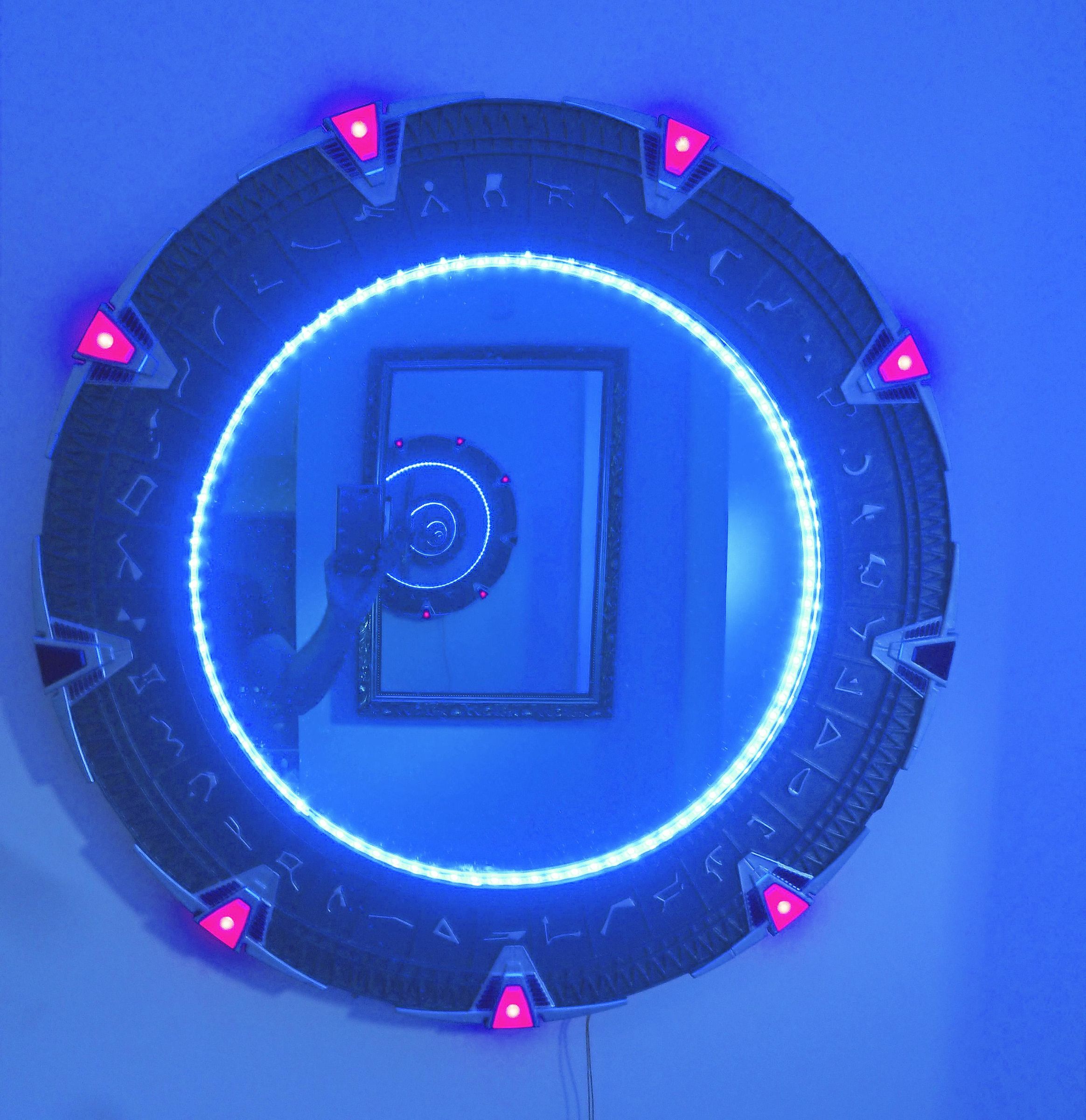 Stargate Mirror With Visual and Sound Effects : 9 Steps (with Pictures ...