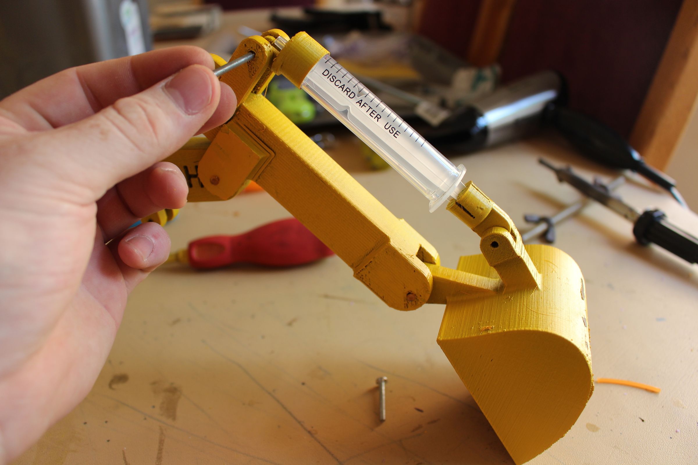3D Printed Excavator : 15 Steps (with Pictures) - Instructables