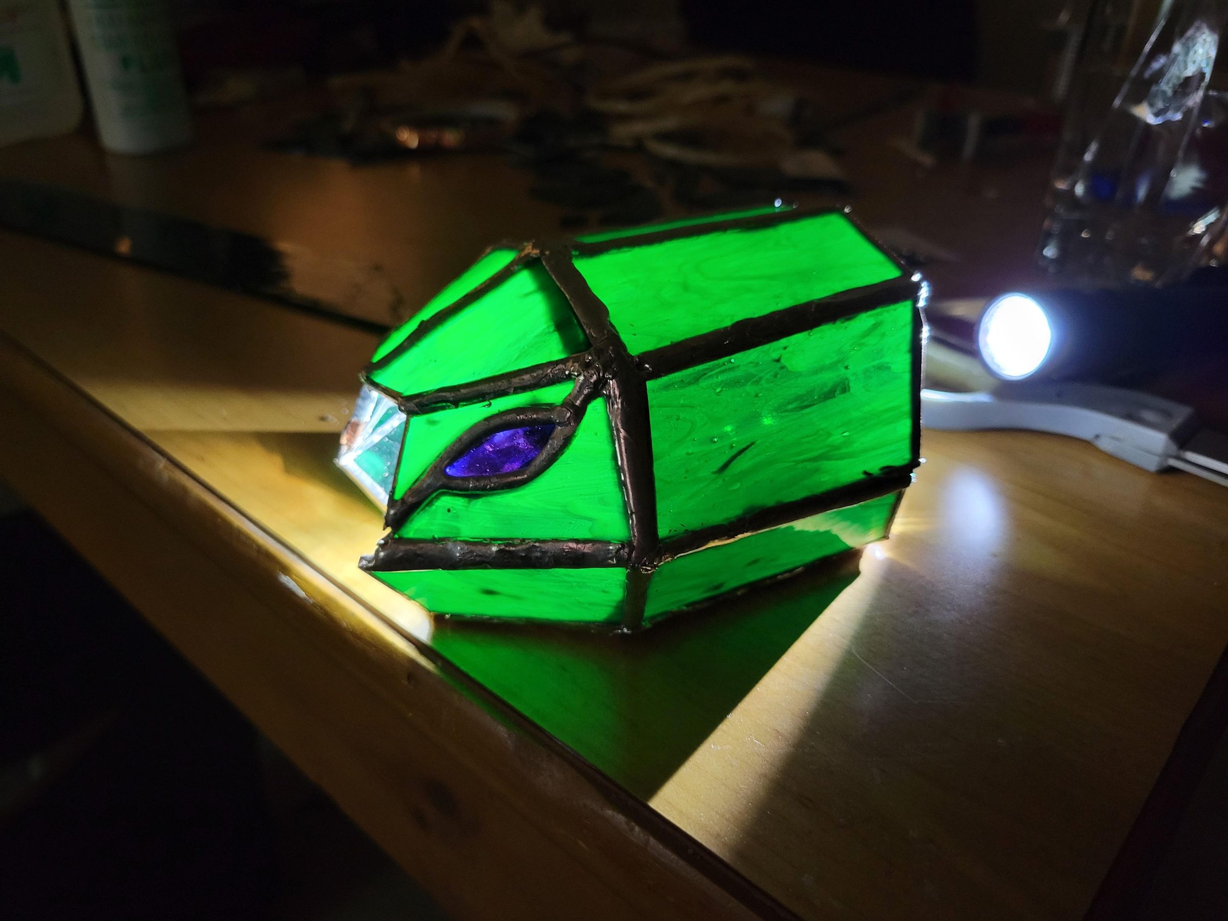 Stained Glass Sea Turtle Lamp : 27 Steps (with Pictures) - Instructables