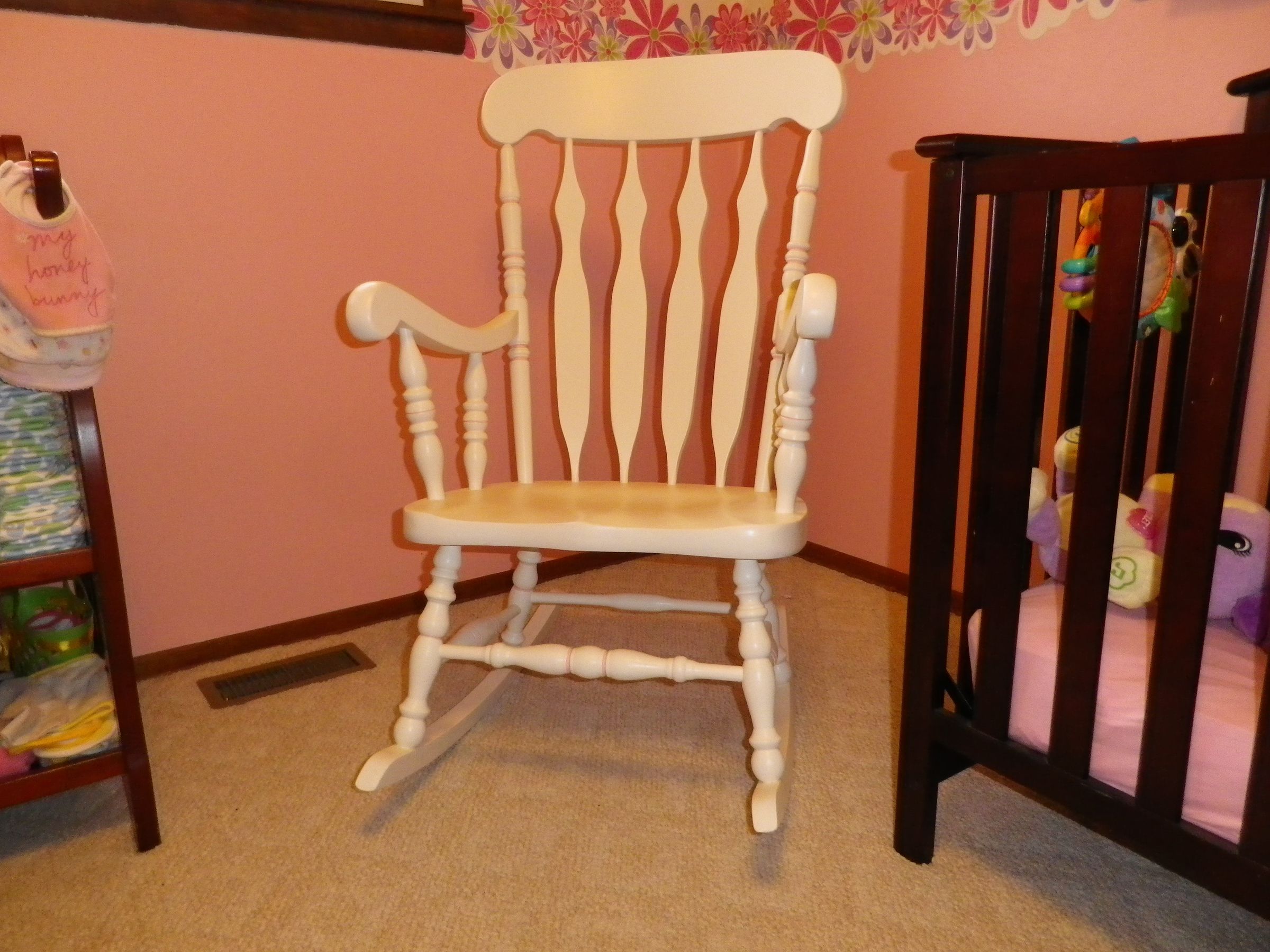 Refinish a Rocking Chair for the Nursury : 4 Steps - Instructables
