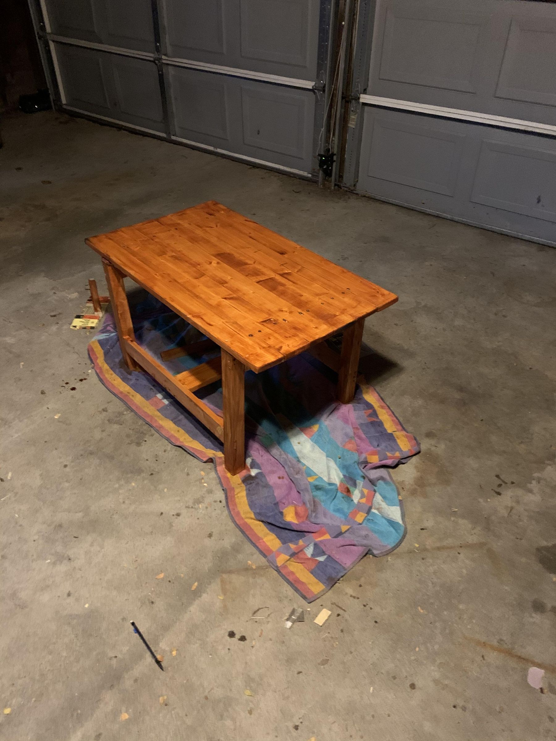 How to Build a Wooden Coffee Table : 10 Steps (with Pictures ...