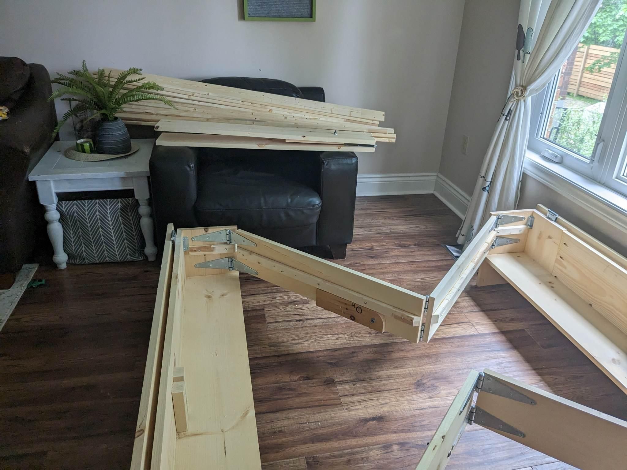Fold Up Bed in a Box - Spare Bed : 6 Steps (with Pictures) - Instructables