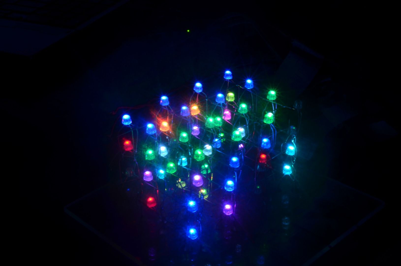 RGB 4x4x4 LED Cube : 6 Steps (with Pictures) - Instructables