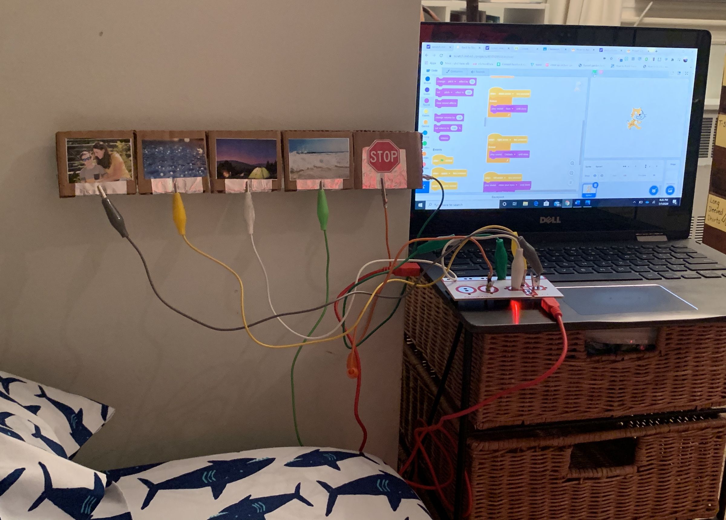 Makey Makey Scratch Sleep Sounds : 3 Steps - Instructables