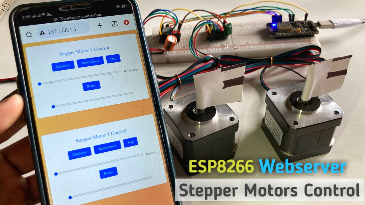 ESP8266 Webserver Control Stepper Motor : 3 Steps - Instructables