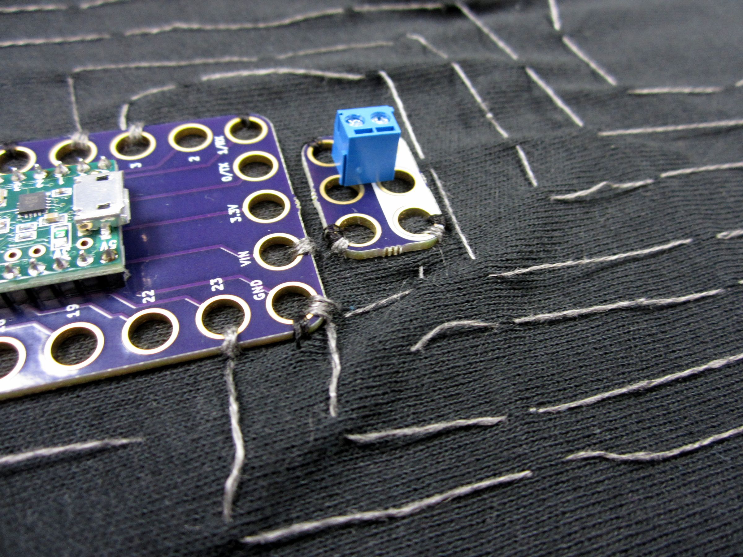 Interactive NASA Shirt Using Crazy Circuits : 9 Steps (with Pictures ...