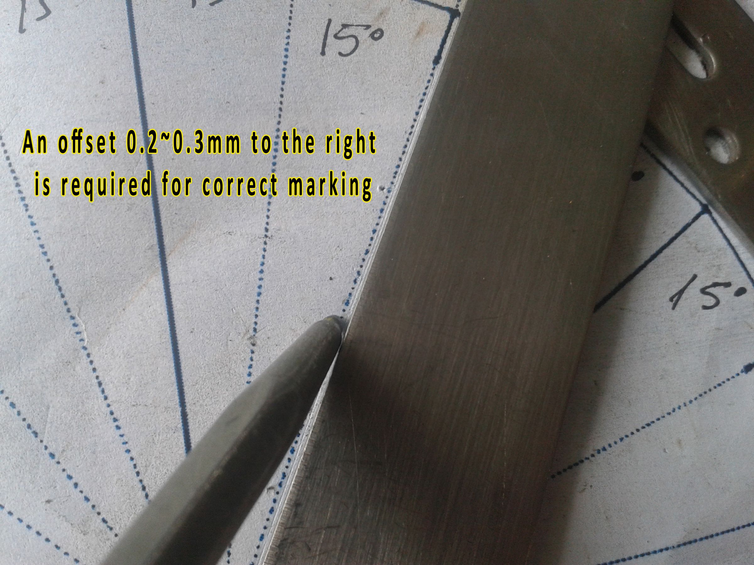 DIY Circle Center Finder Tool, Stainless Steel Made : 4 Steps (with ...