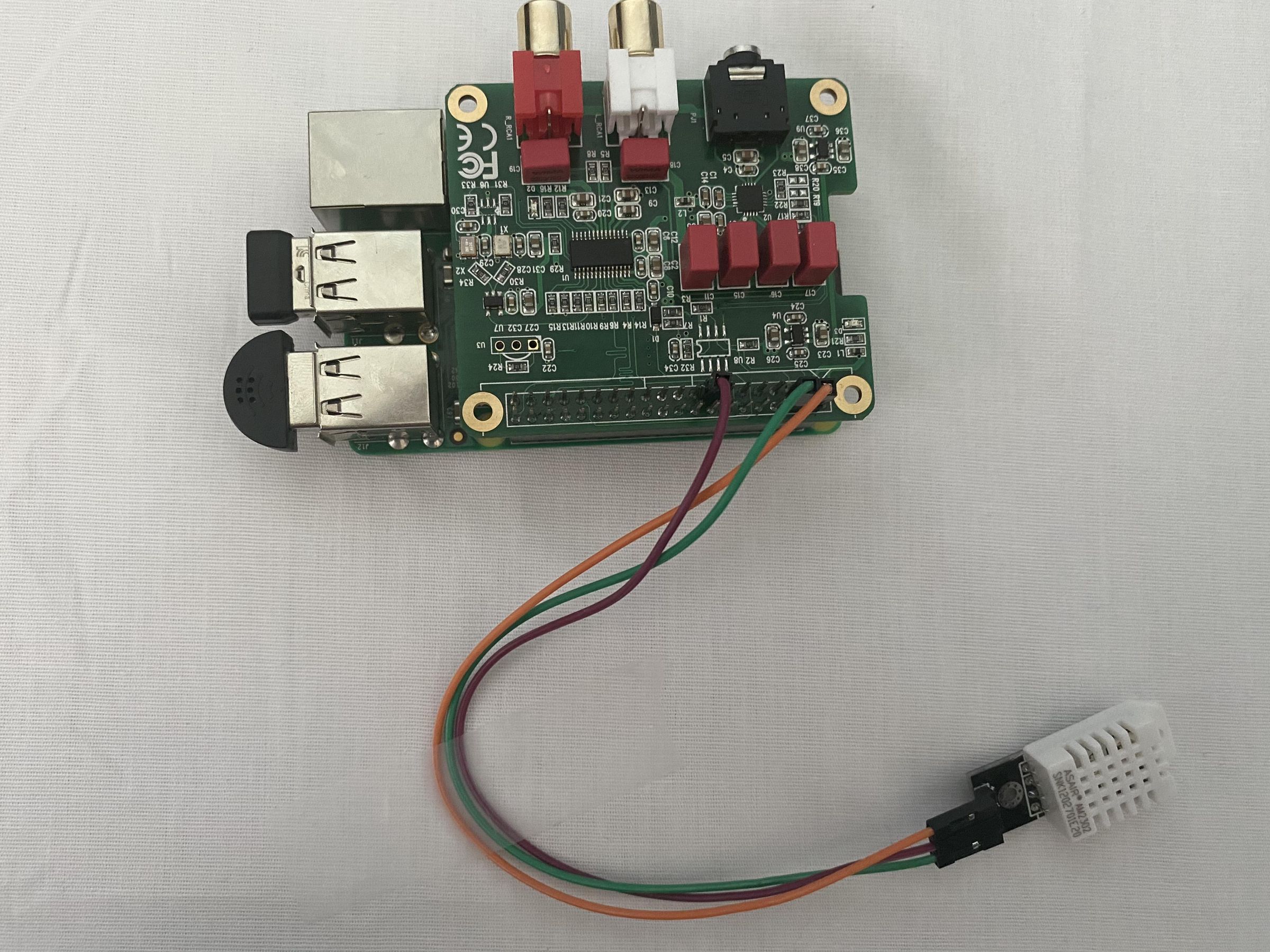 Smart Home Assistant With Motion Sensed Lamp and Temperature/Humidity ...