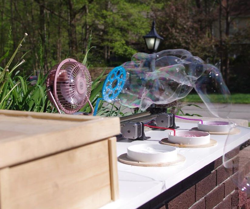 Arduino Powered Three Arm Bubble Machine : 15 Steps (with Pictures ...