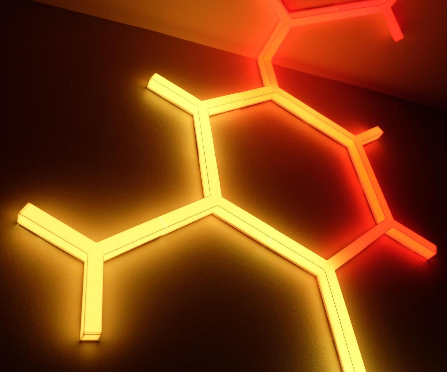 HEXA LEDs - Bluetooth Controlled Glowing Hexagons : 17 Steps (with ...